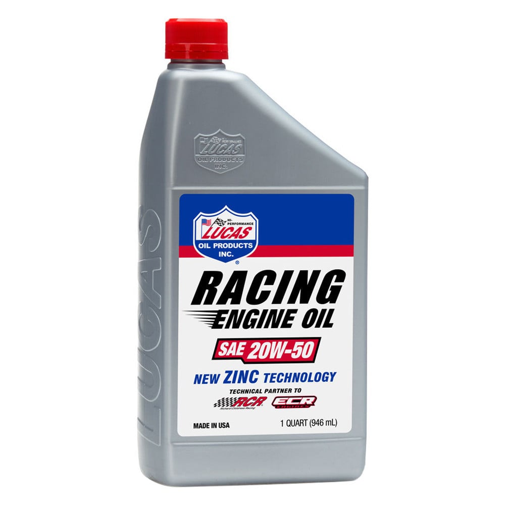 Lucas Oil® 10620 - SAE 20W-50 Conventional Racing Motor Oil, 1 Quart