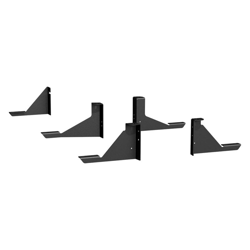 Luverne Truck Equipment® 401720 - Grip Step™ Boards Black Mounting Brackets