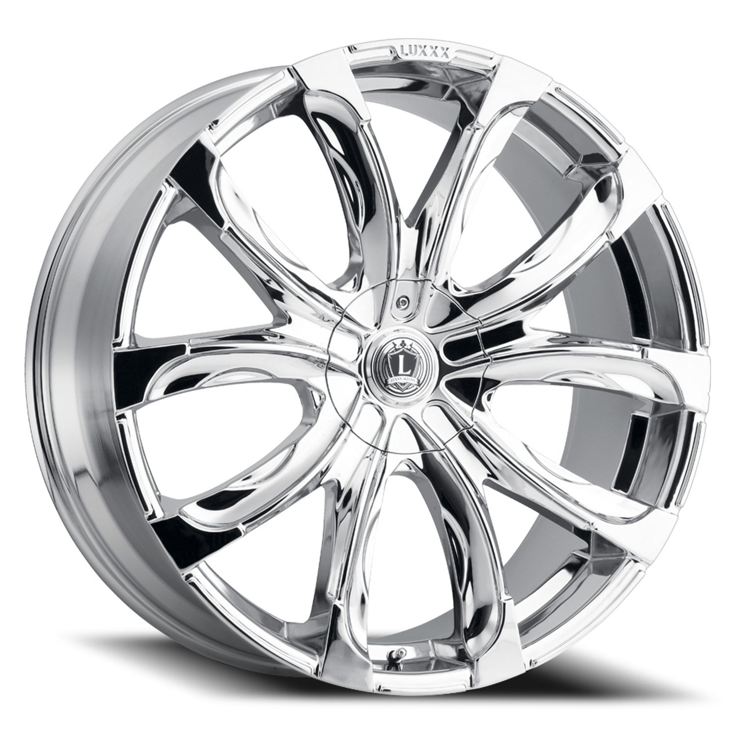 LUXXX ALLOYS® LUX 24V Wheels - Chrome Rims - LUX24V249551271397+18D-C-127