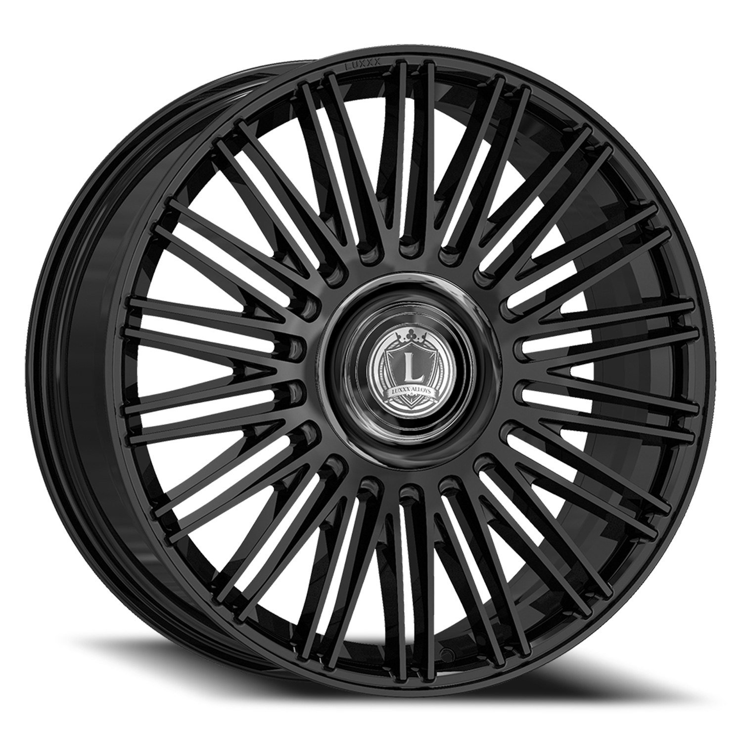 LUXXX ALLOYS® LUX 27 Wheels - Gloss Black Rims