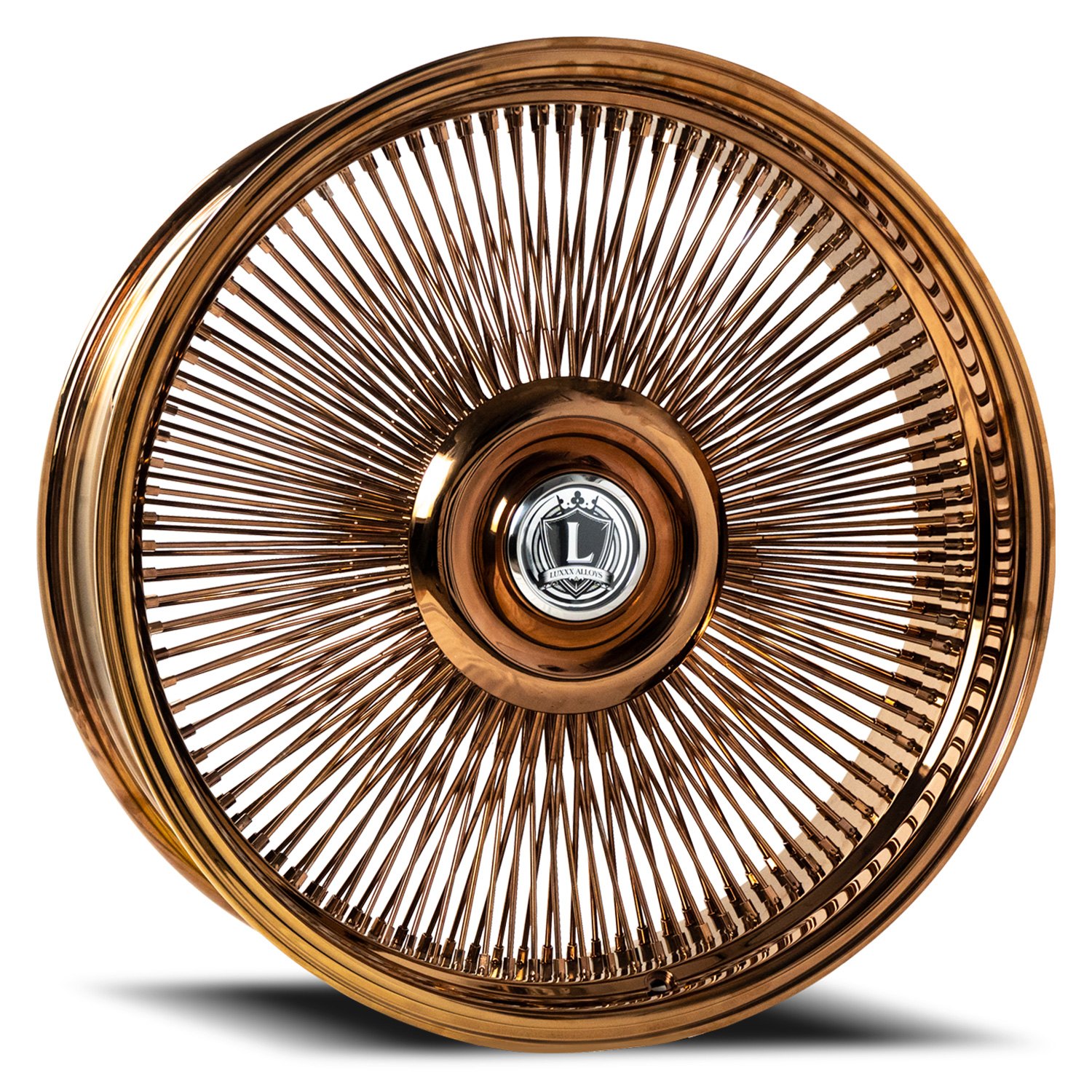 LUXXX ALLOYS® LUX 37 Wheels - Rose Gold Rims