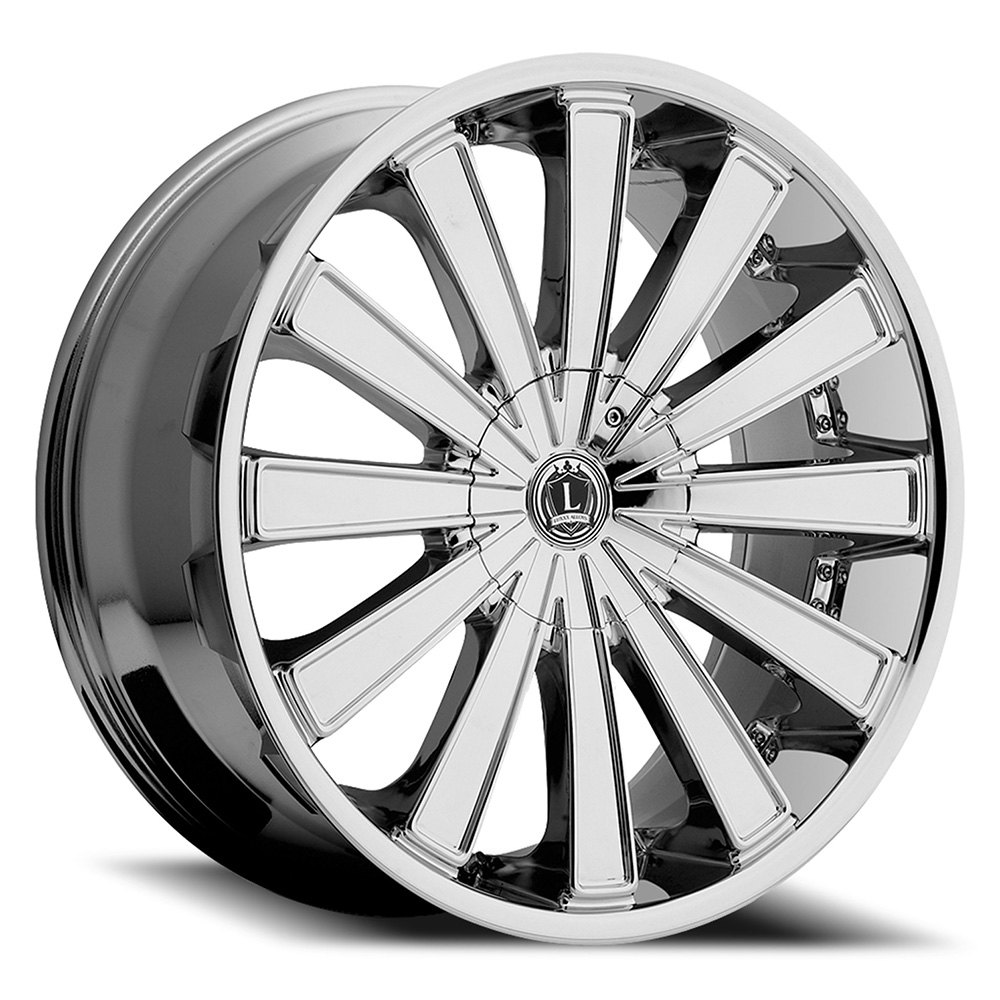 LUXXX ALLOYS® LUX 4 Wheels - Chrome Rims - LUX426955127139+15D-C-127