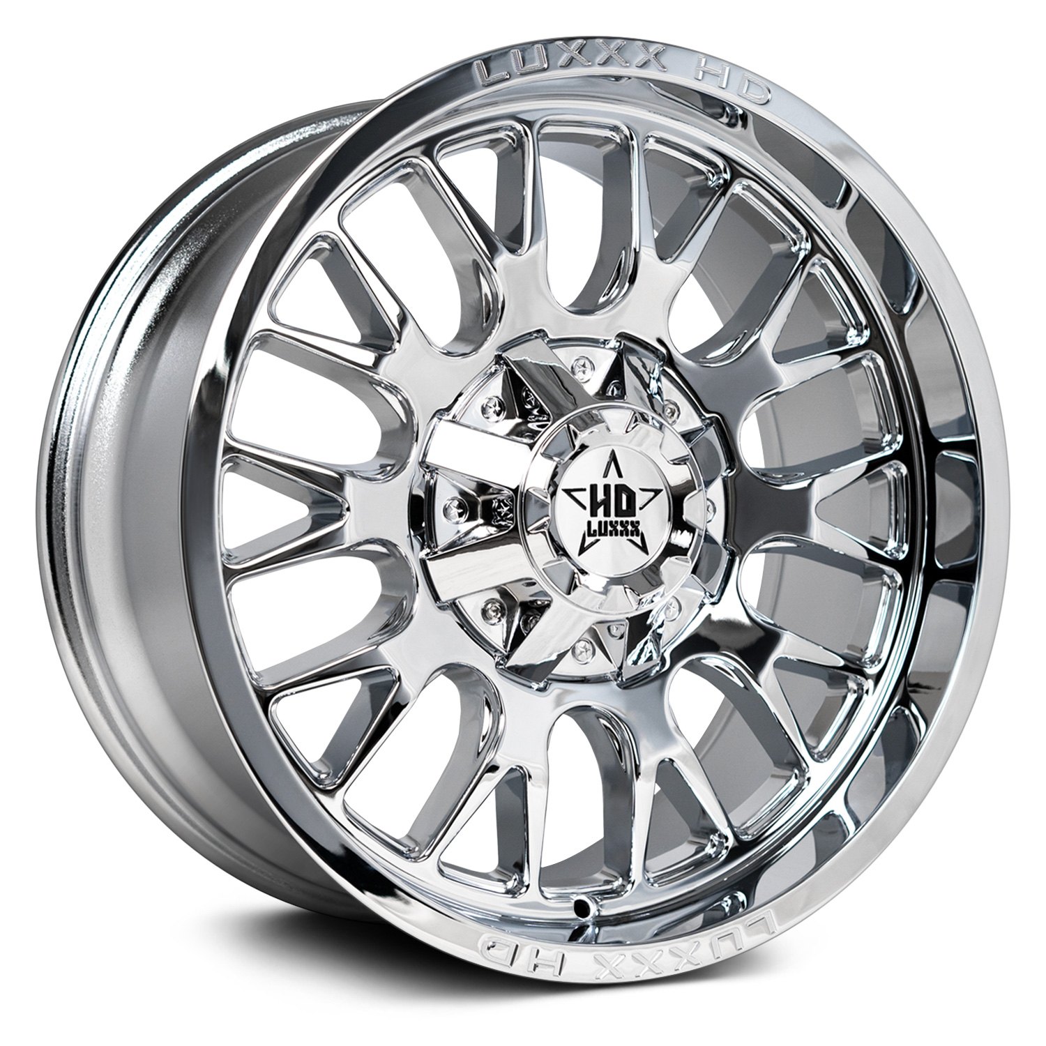 LUXXX HD® LHD-34 Wheels - Chrome Rims - LHD342096135139+0G-C-135