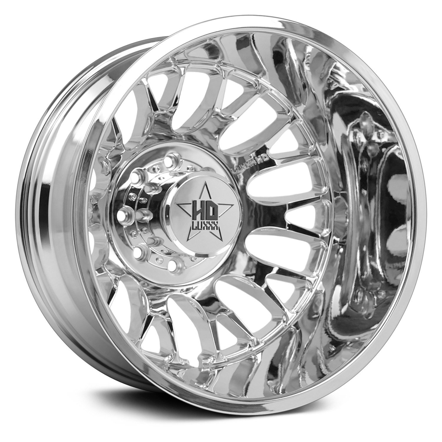 LUXXX HD® LHD-34 DUALLY Wheels - Chrome Rims
