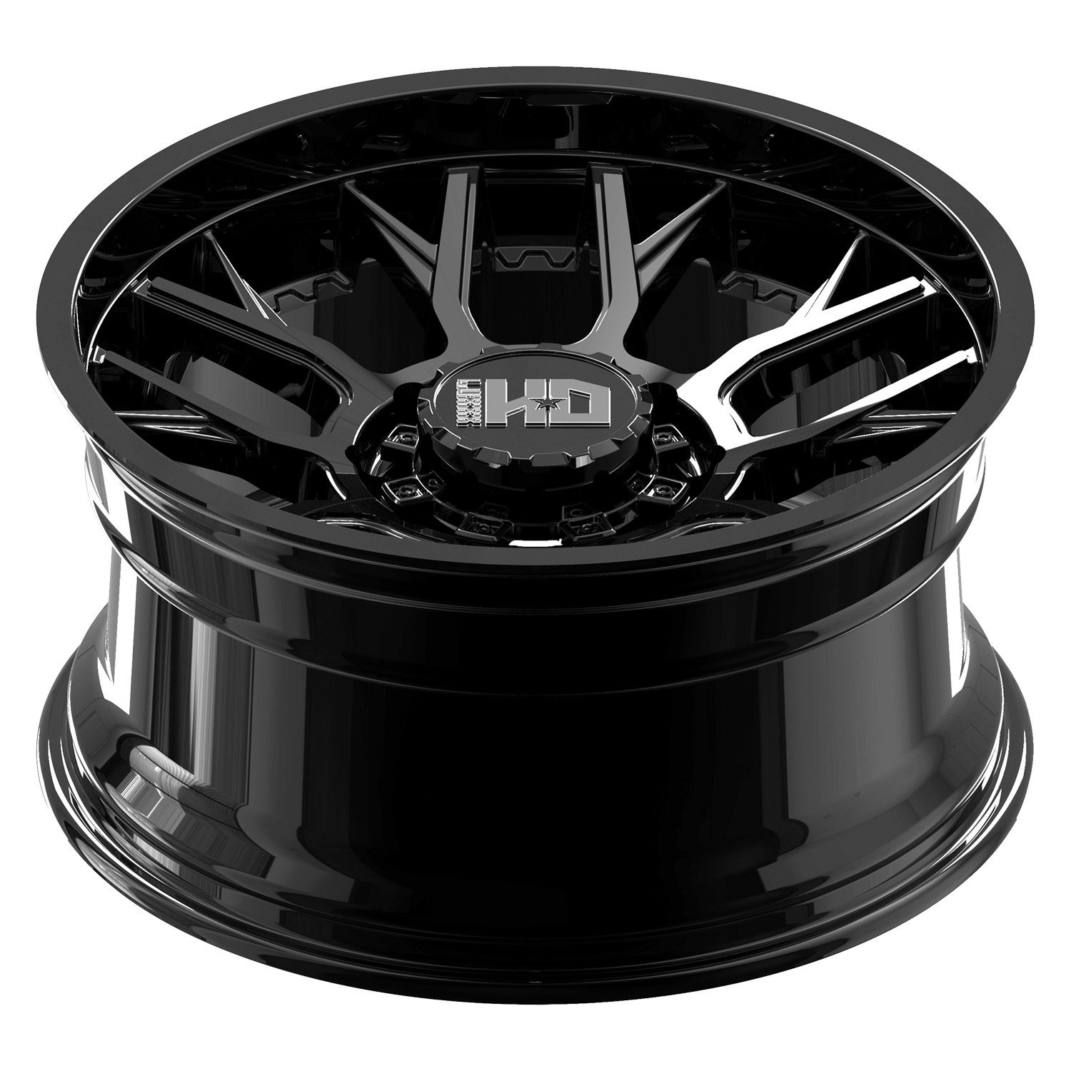 LUXXX HD® LHD-39 Wheels - Gloss Black Rims - LHD3920108165-19K-A