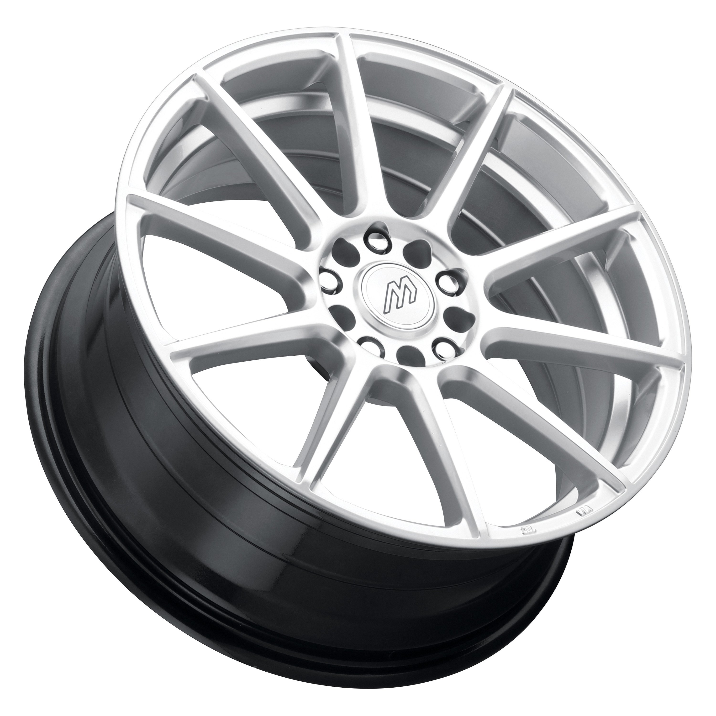 MACH PERFORMANCE® MP43 Wheels - Arctic Silver Rims