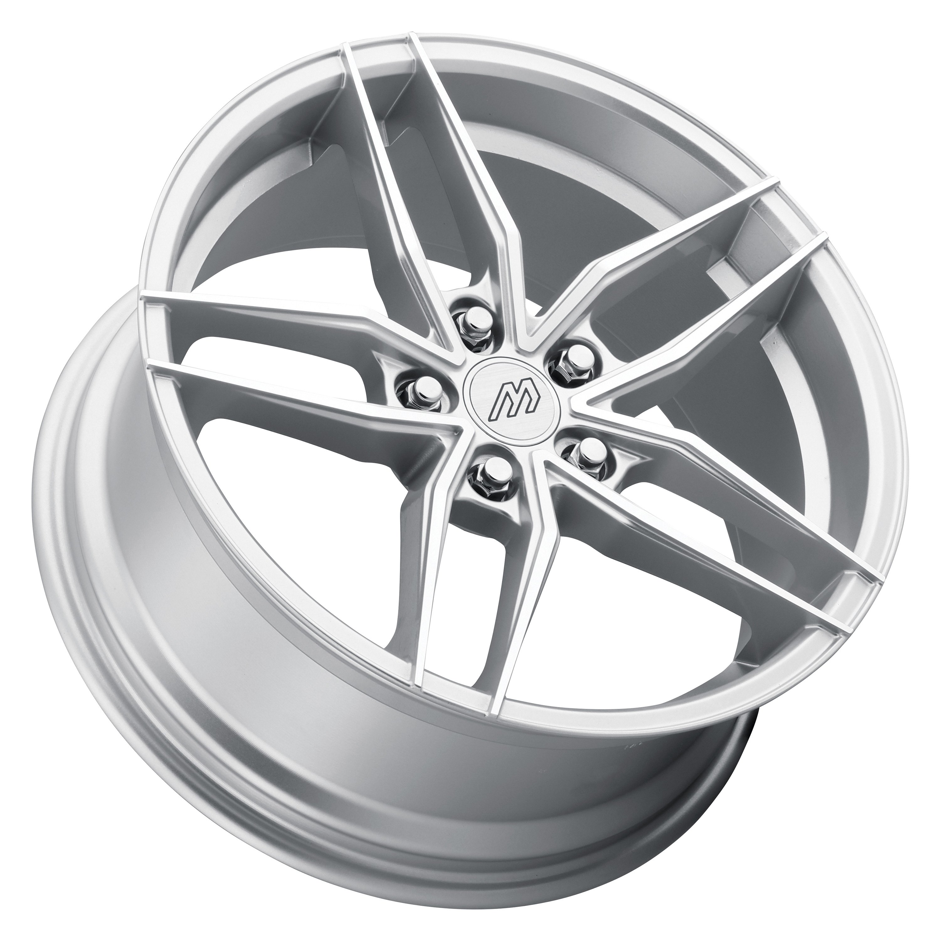 MACH PERFORMANCE® MP51 Wheels - Arctic Silver with Machined Face Rims ...