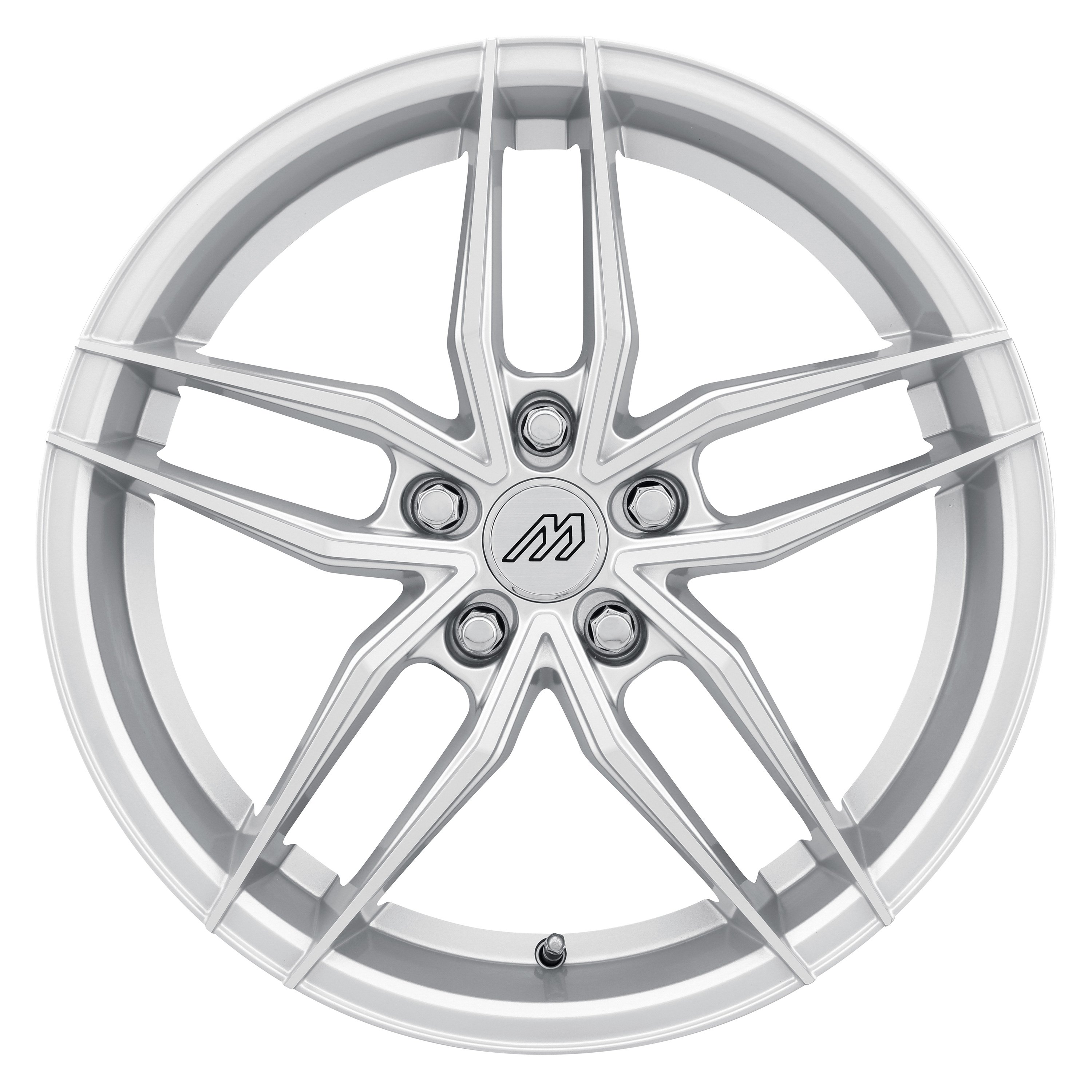 MACH PERFORMANCE® MP51 Wheels - Arctic Silver with Machined Face Rims ...