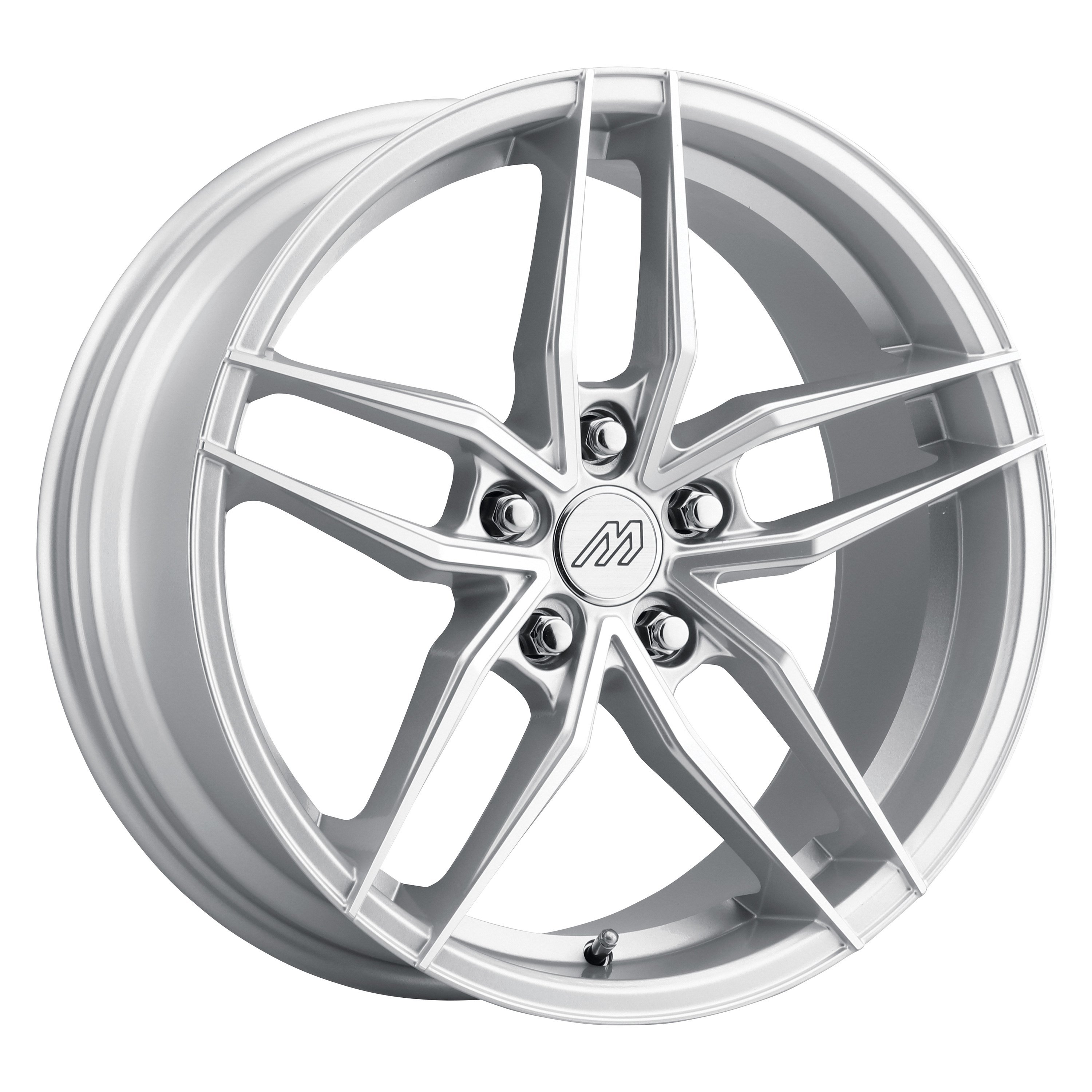 MACH PERFORMANCE® MP51 Wheels - Arctic Silver with Machined Face Rims ...