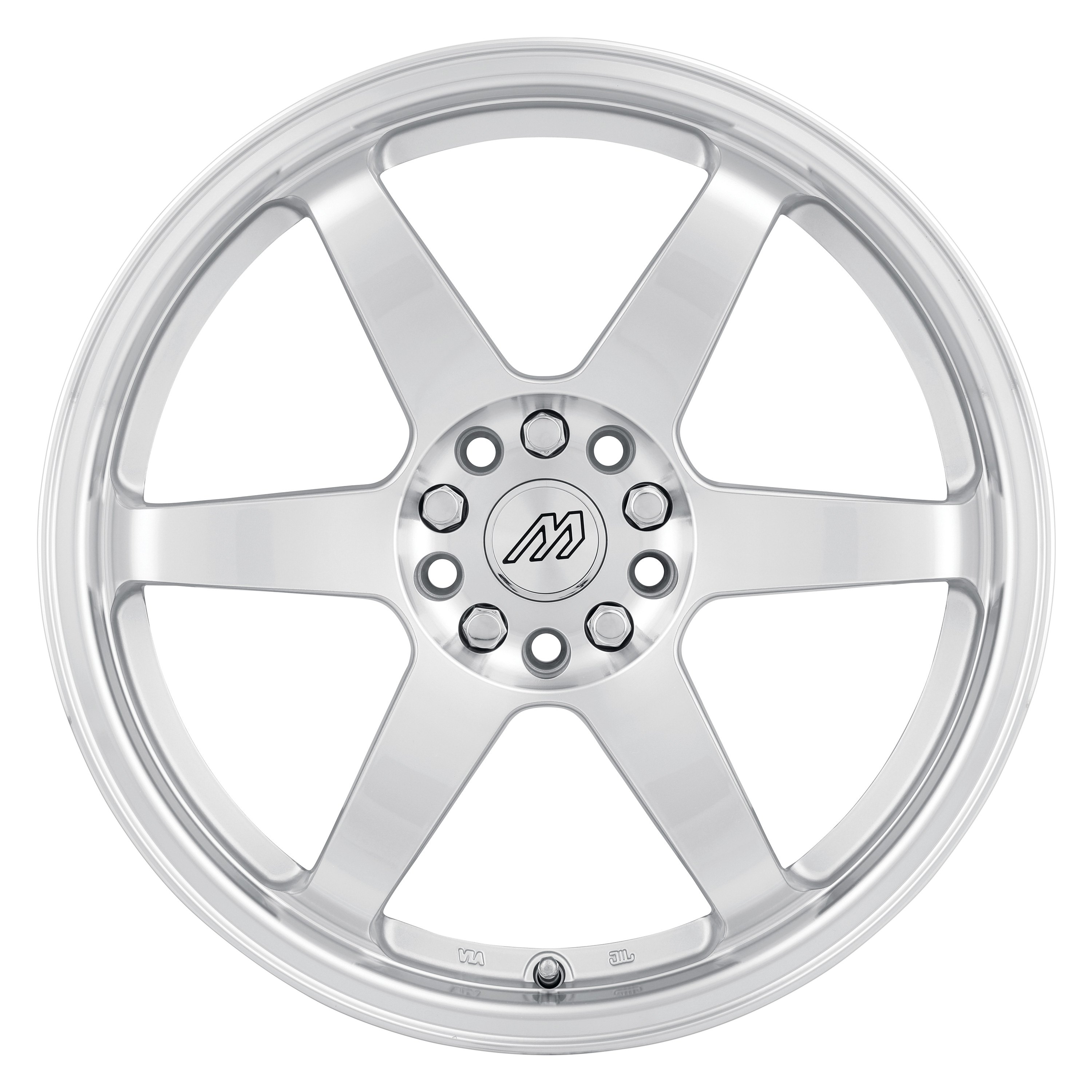 MACH PERFORMANCE® MP60 Wheels - Arctic Silver with Machined Face and ...