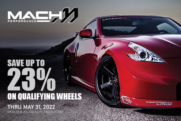 MACH PERFORMANCE® MP40 Wheels - Matte Black with Matte Bronze Face Rims