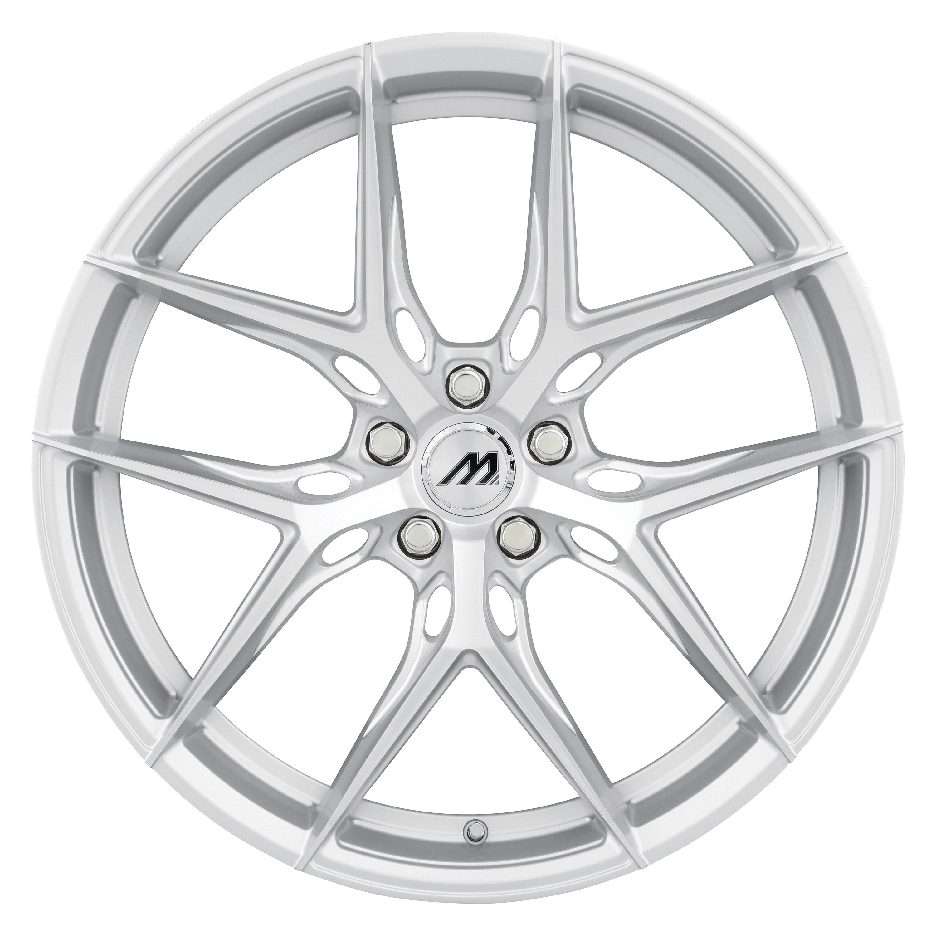 MACH FORGED® MF12 Wheels - Arctic Silver with Machined Face Rims - MF12 ...