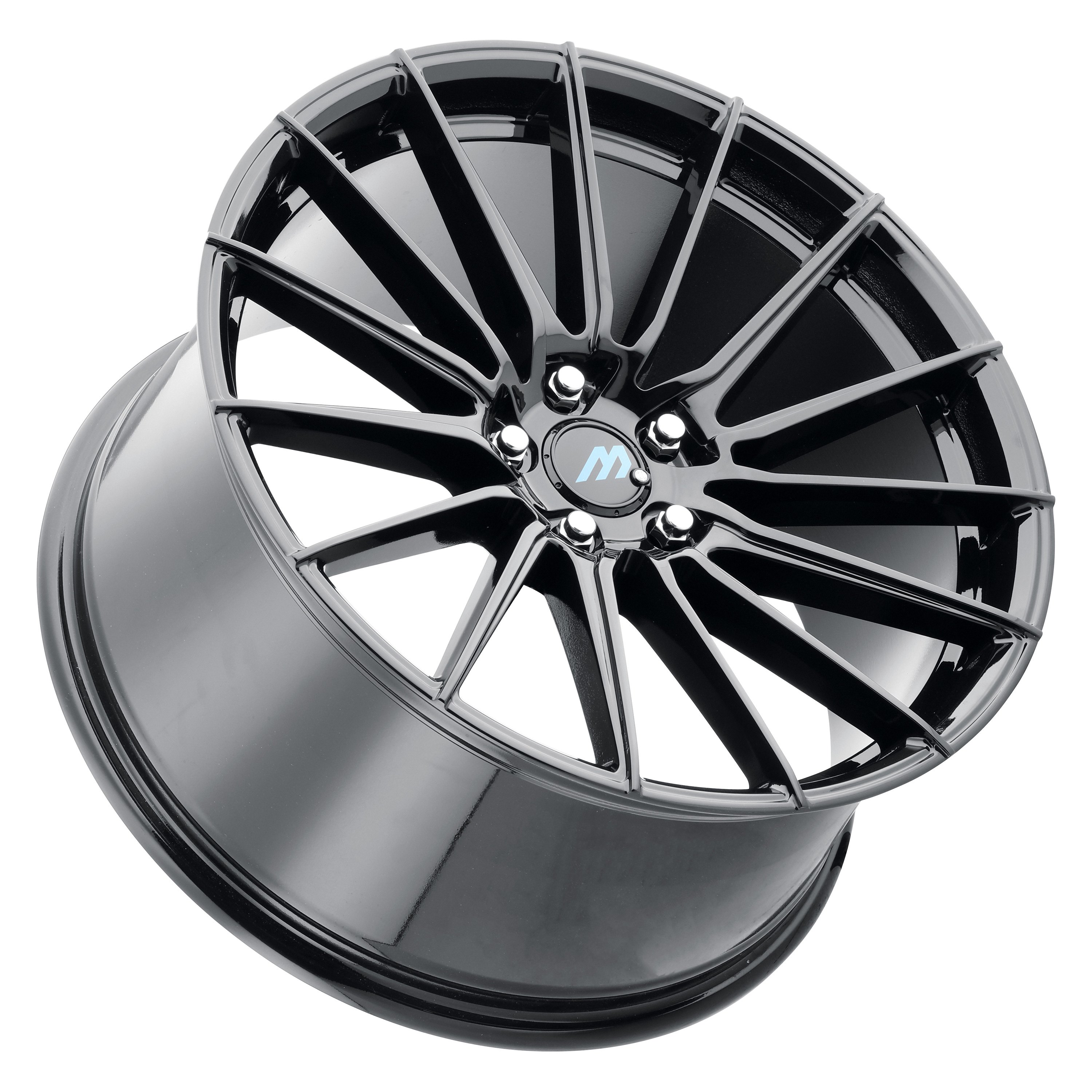 MACH® ME19 Wheels - Gloss Black with Undercut Rims