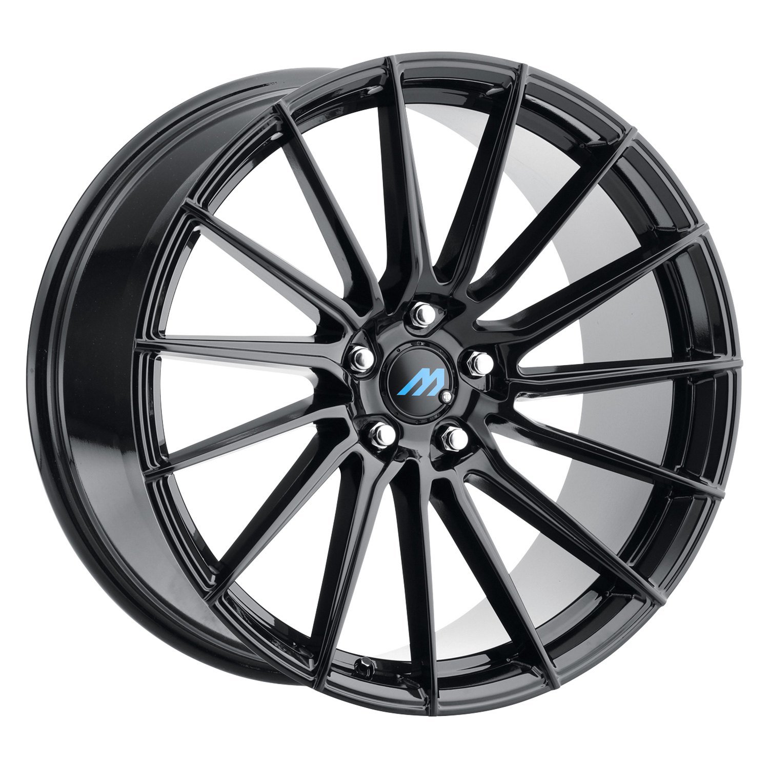 MACH® ME19 Wheels - Gloss Black with Undercut Rims