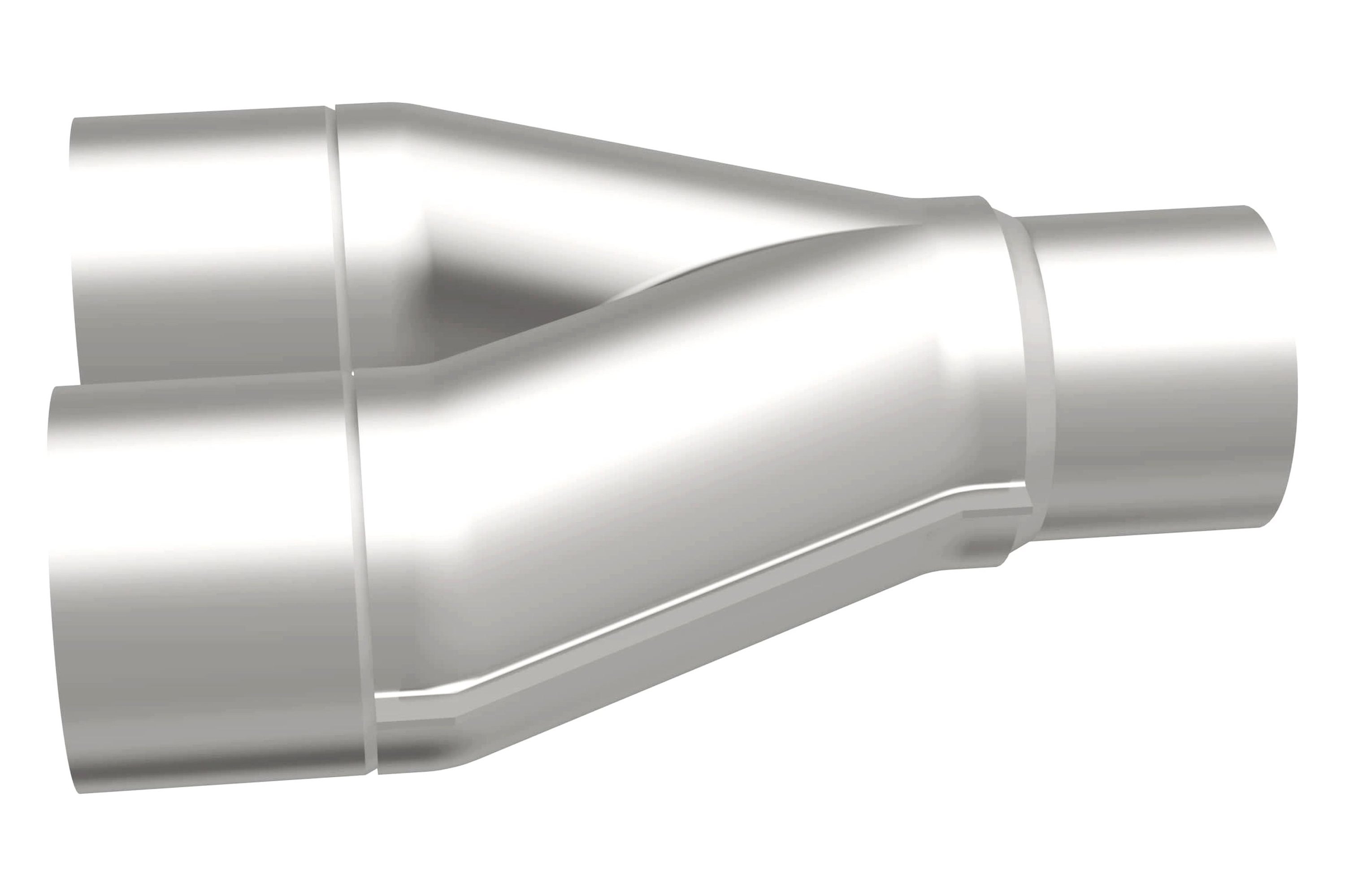 MagnaFlow® 10800 - Stainless Steel Stamped Y-Pipe Transition (4" Inlet ...