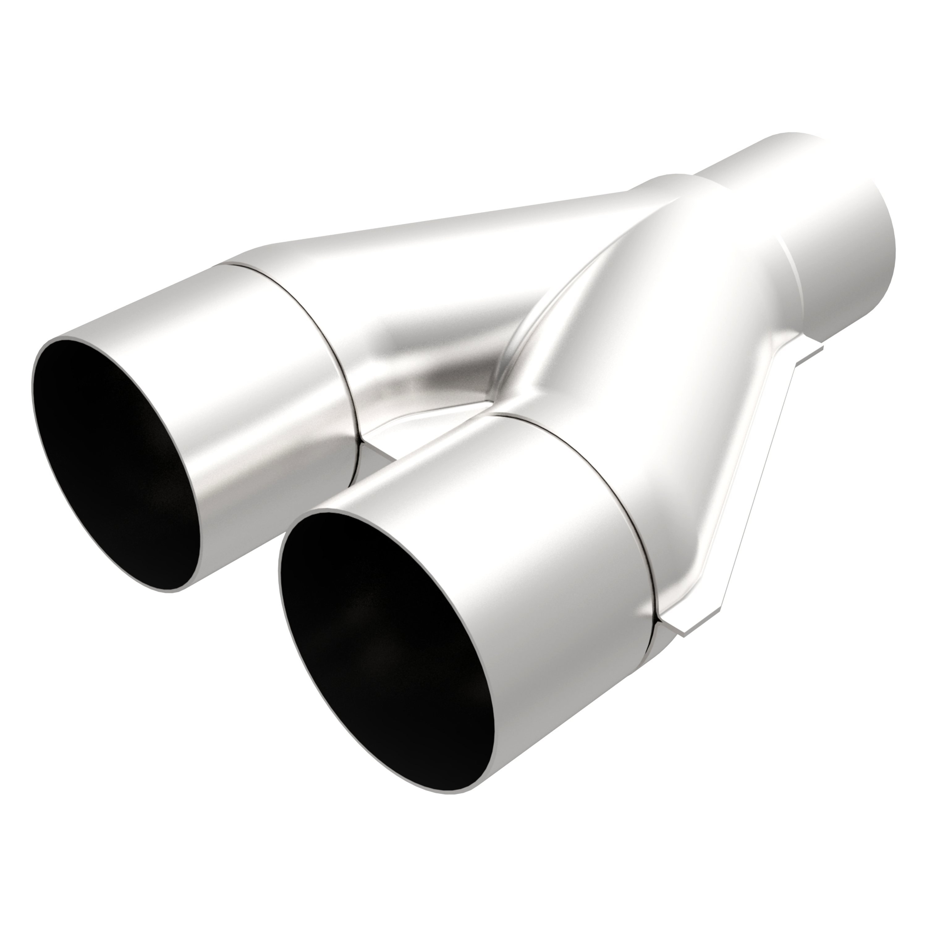 MagnaFlow® 10800 - Stainless Steel Stamped Y-Pipe Transition (4" Inlet ...