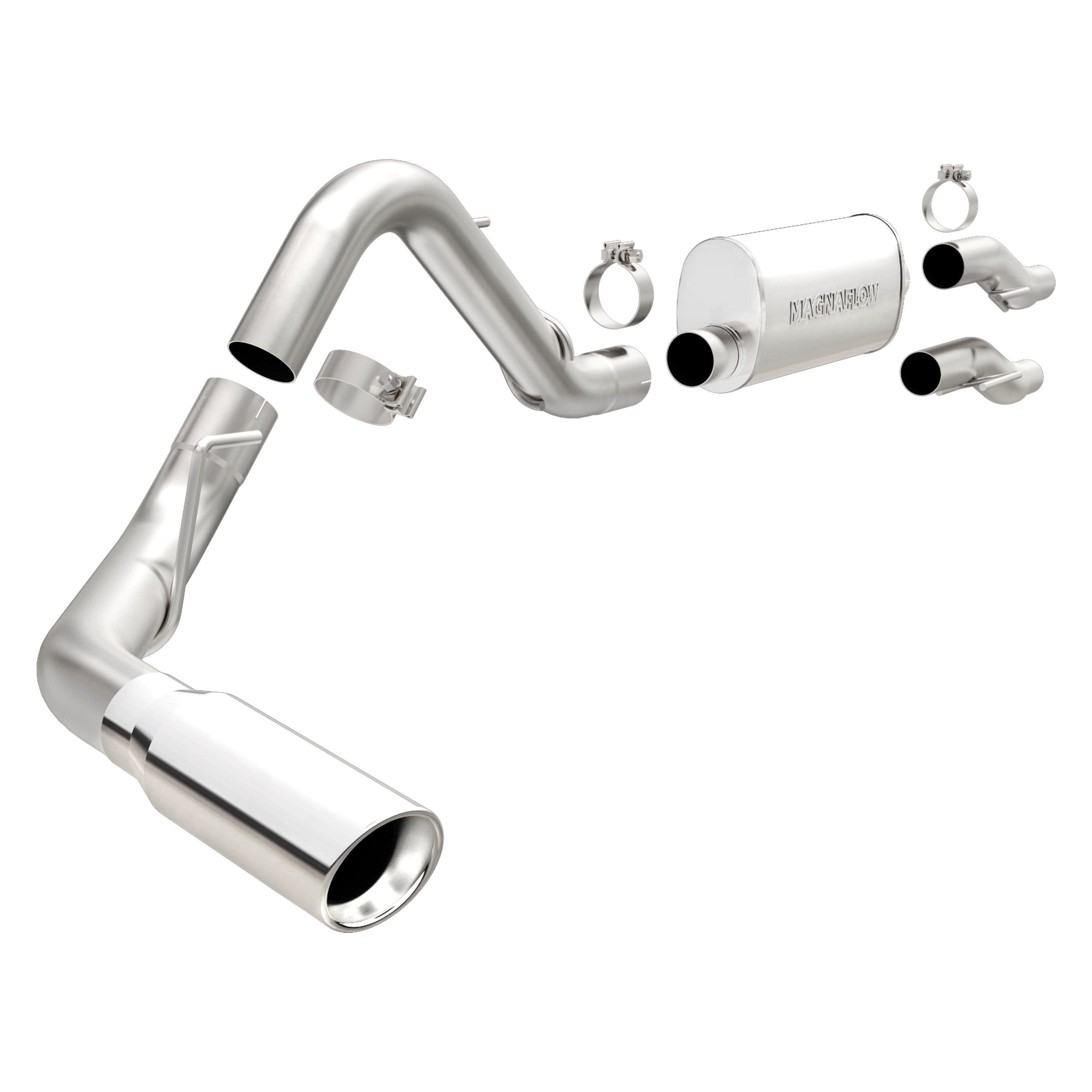 MagnaFlow® 15000 - MagnaFlow Series™ Stainless Steel Cat-Back Exhaust ...