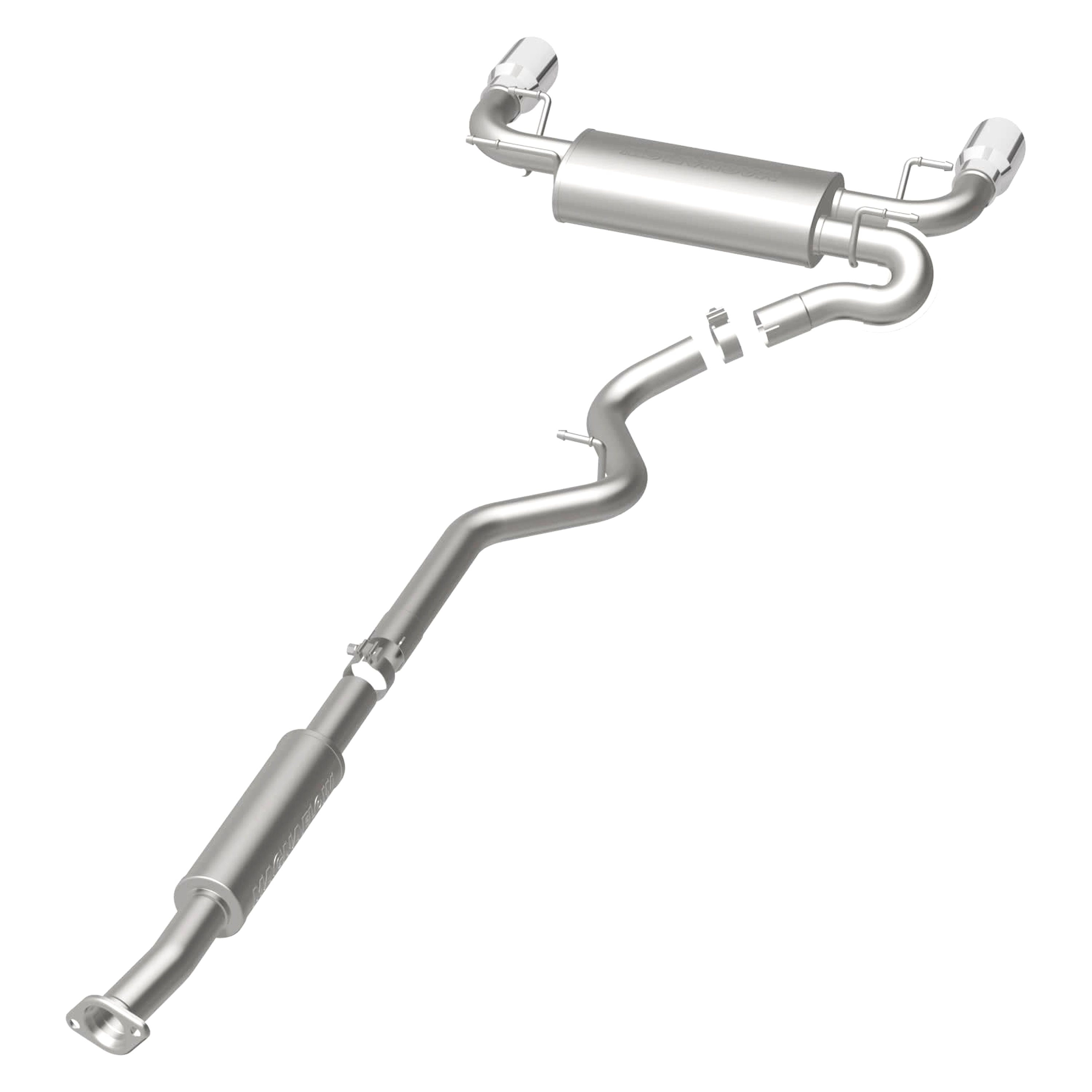 MagnaFlow® 15157 - Street Series™ Stainless Steel Cat-Back Exhaust ...