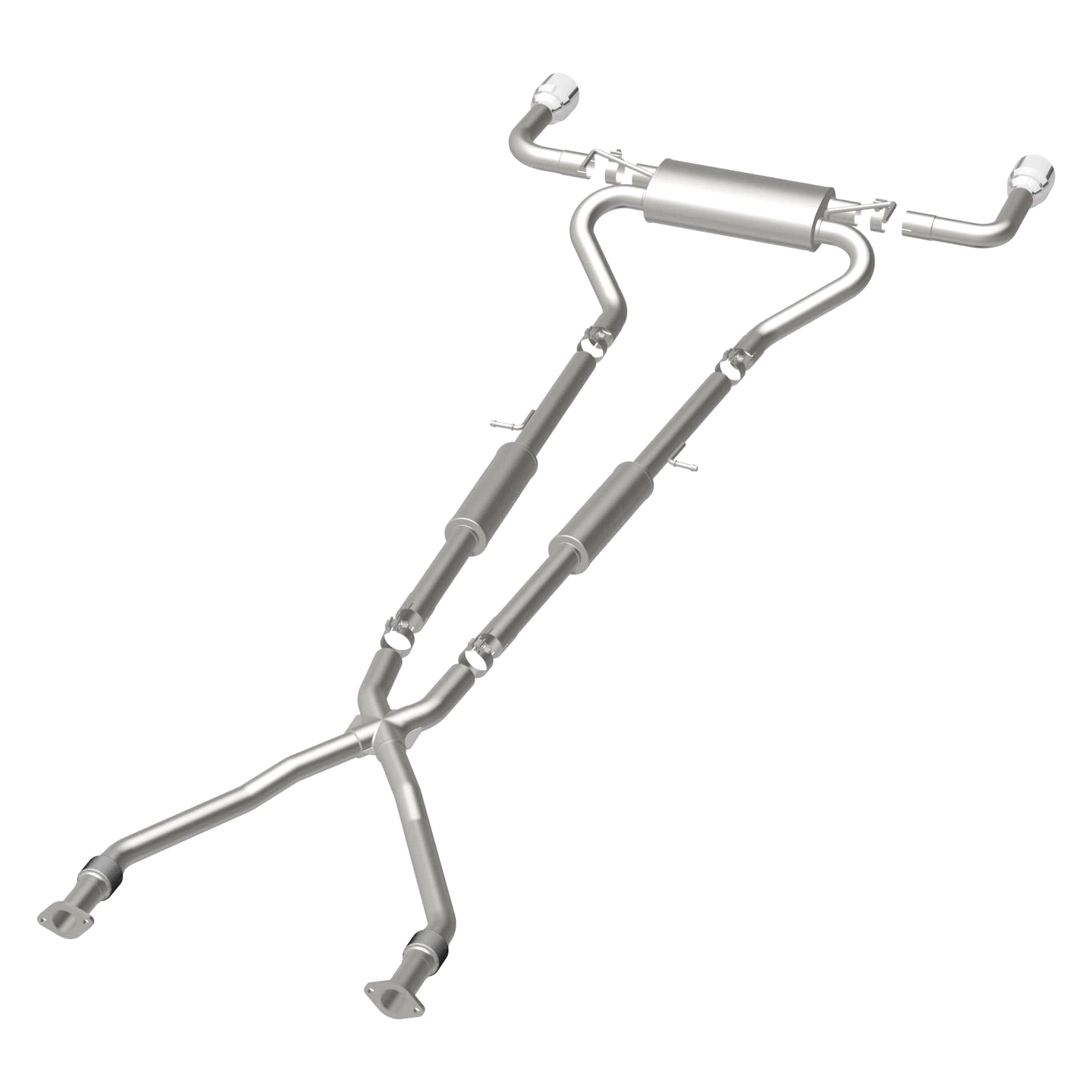 MagnaFlow® 15310 - Street Series™ Stainless Steel Cat-Back Exhaust ...