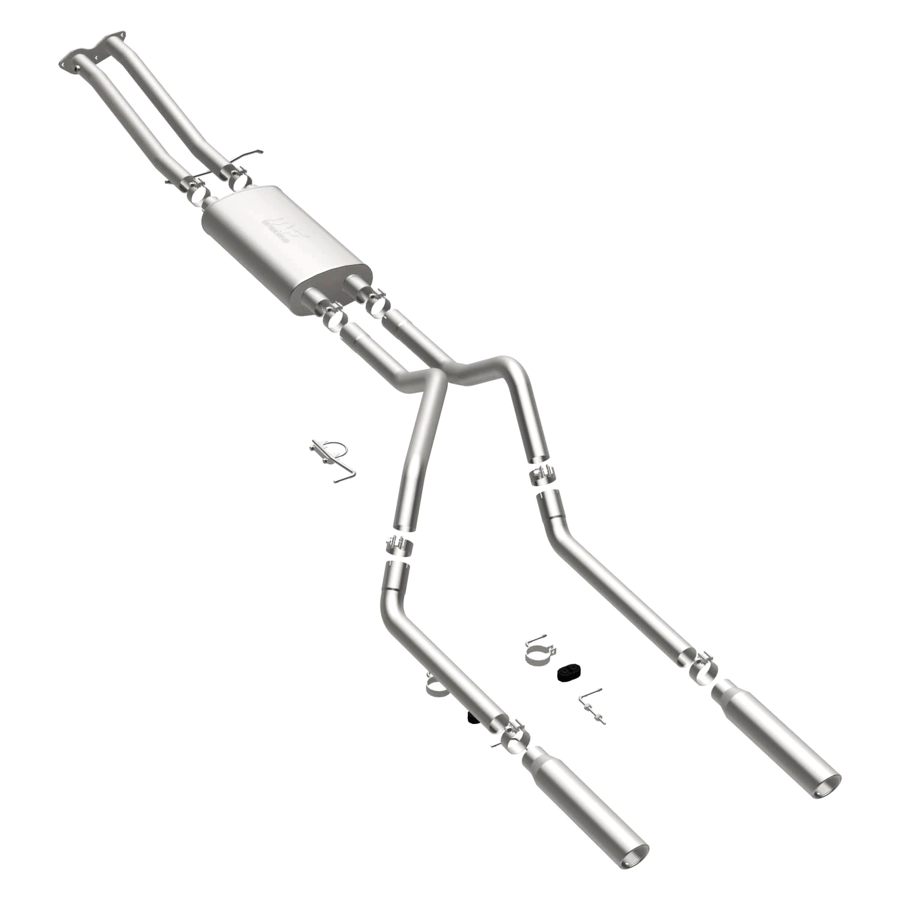 MagnaFlow® 15750 - MagnaFlow Series™ Stainless Steel Cat-Back Exhaust ...