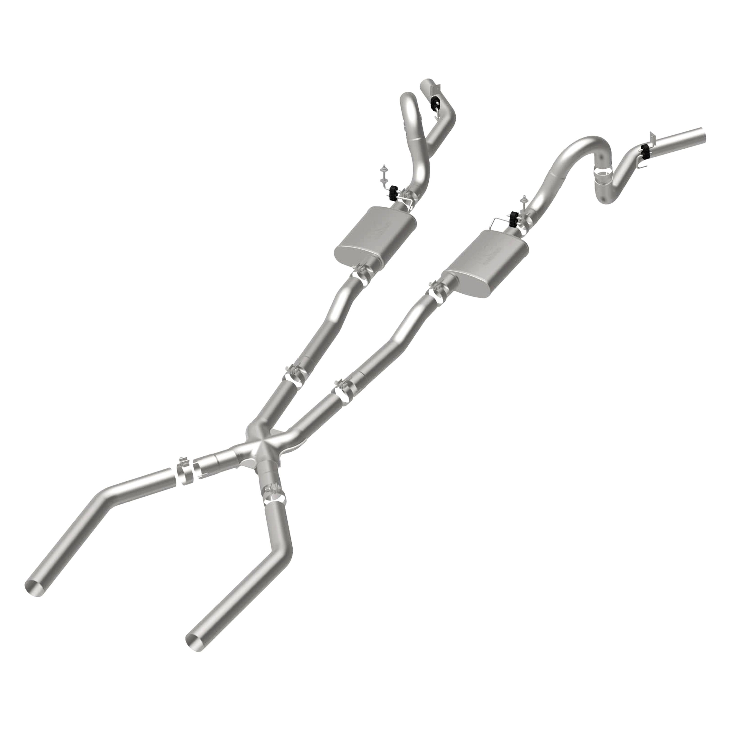 MagnaFlow® 15898 - Street Series™ Stainless Steel Crossmember-Back ...
