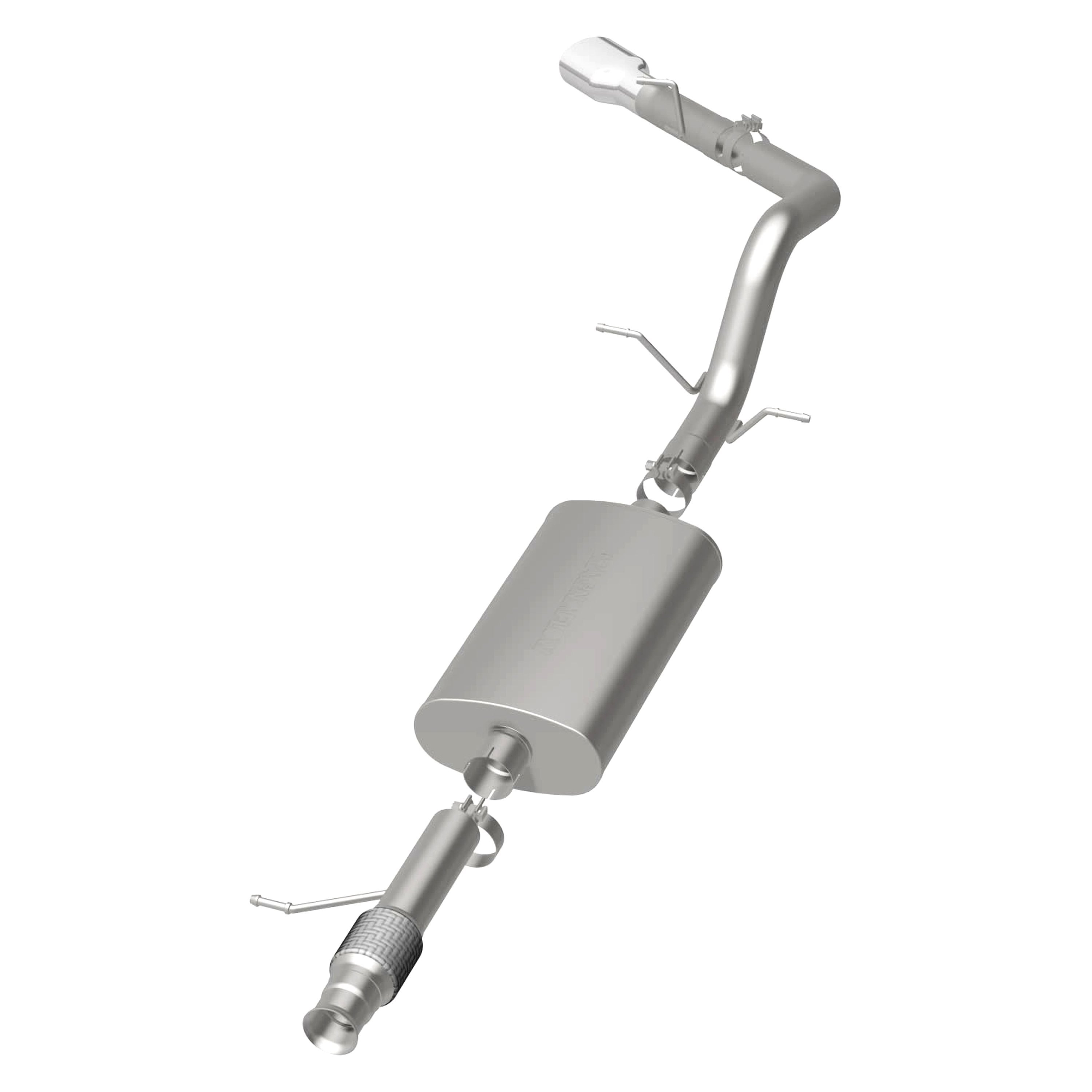 MagnaFlow® 16564 - MagnaFlow Series™ Stainless Steel Cat-Back Exhaust ...