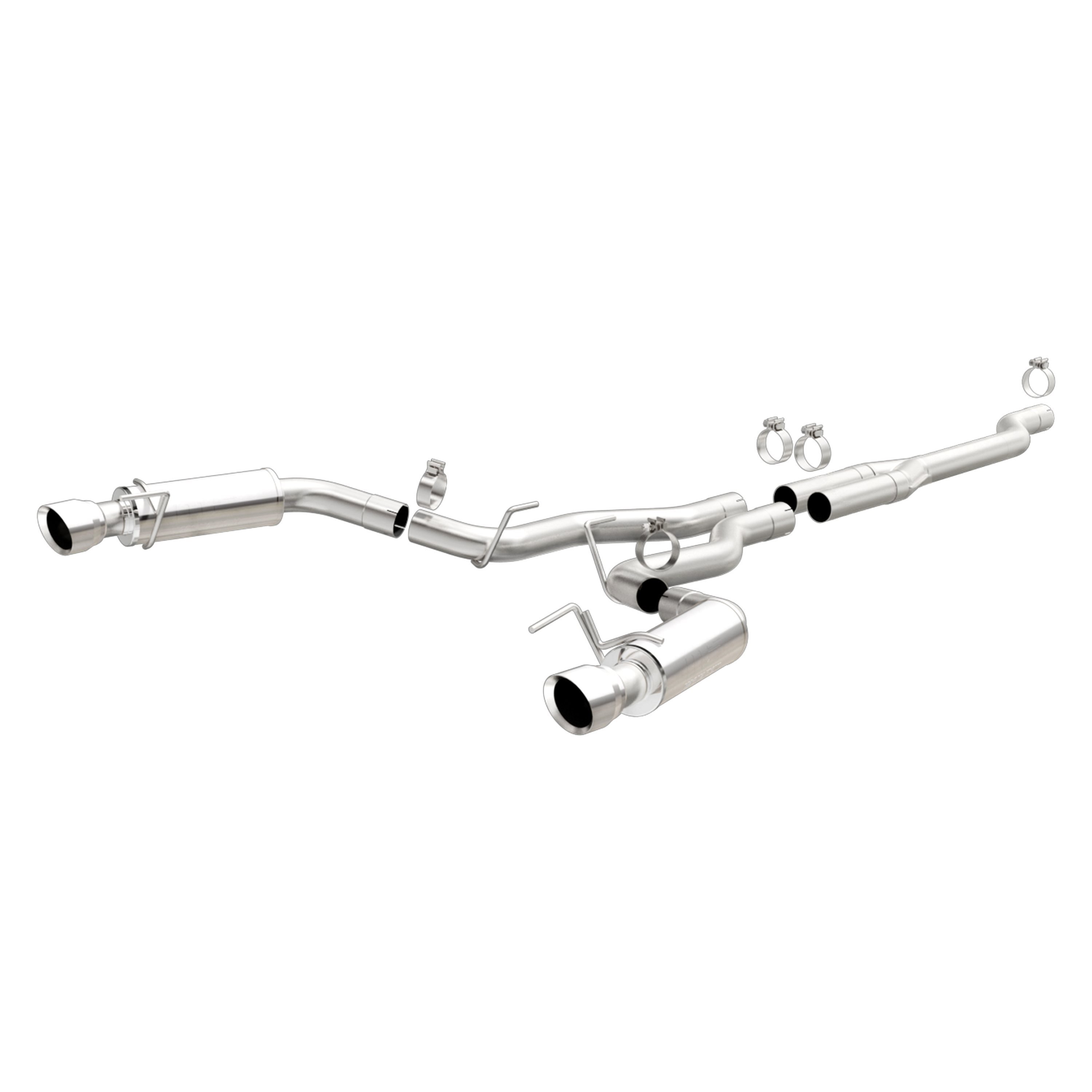 MagnaFlow® 19191 - Competition Series™ Stainless Steel Cat-Back Exhaust ...