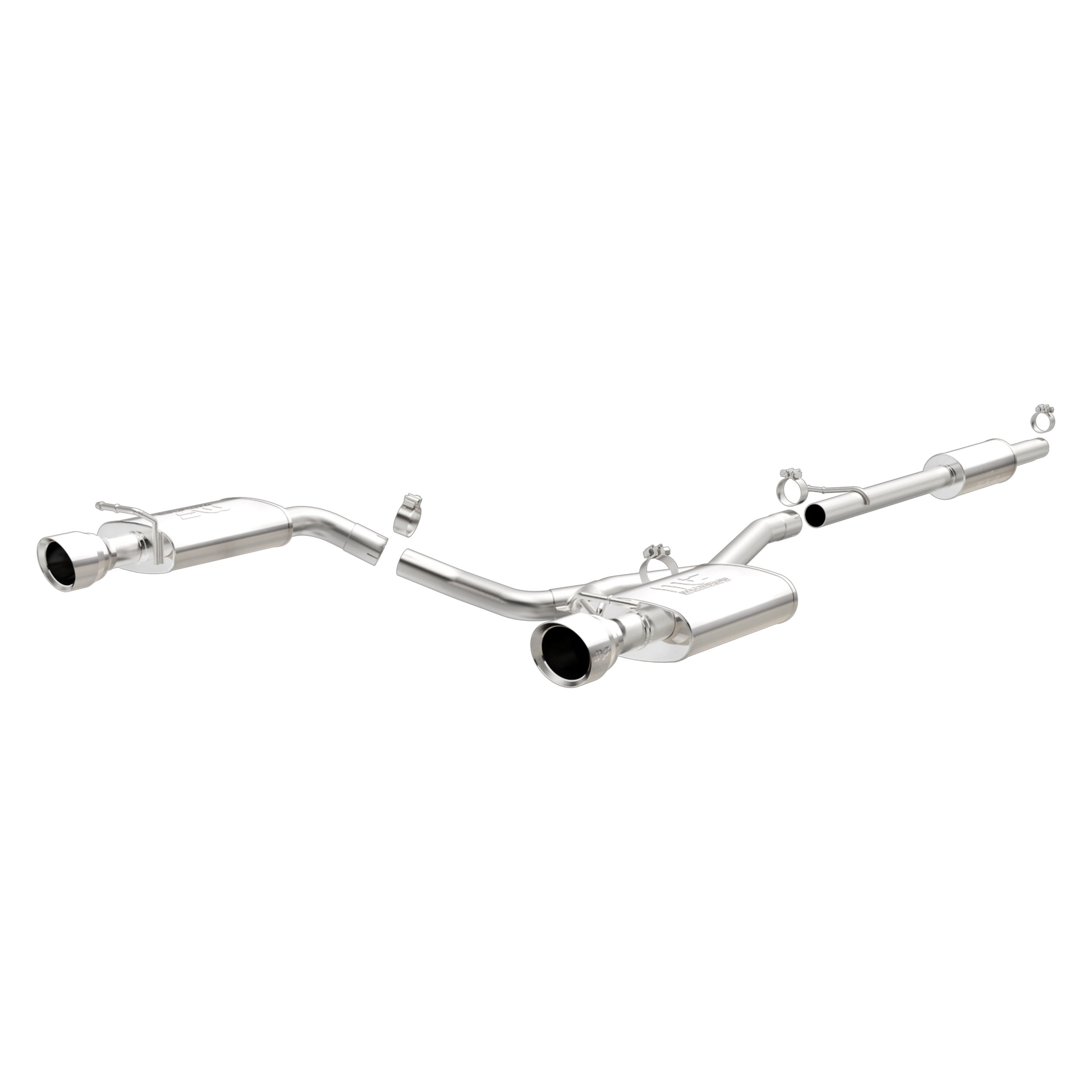 MagnaFlow® 19274 - MagnaFlow Series™ Stainless Steel Cat-Back Exhaust ...
