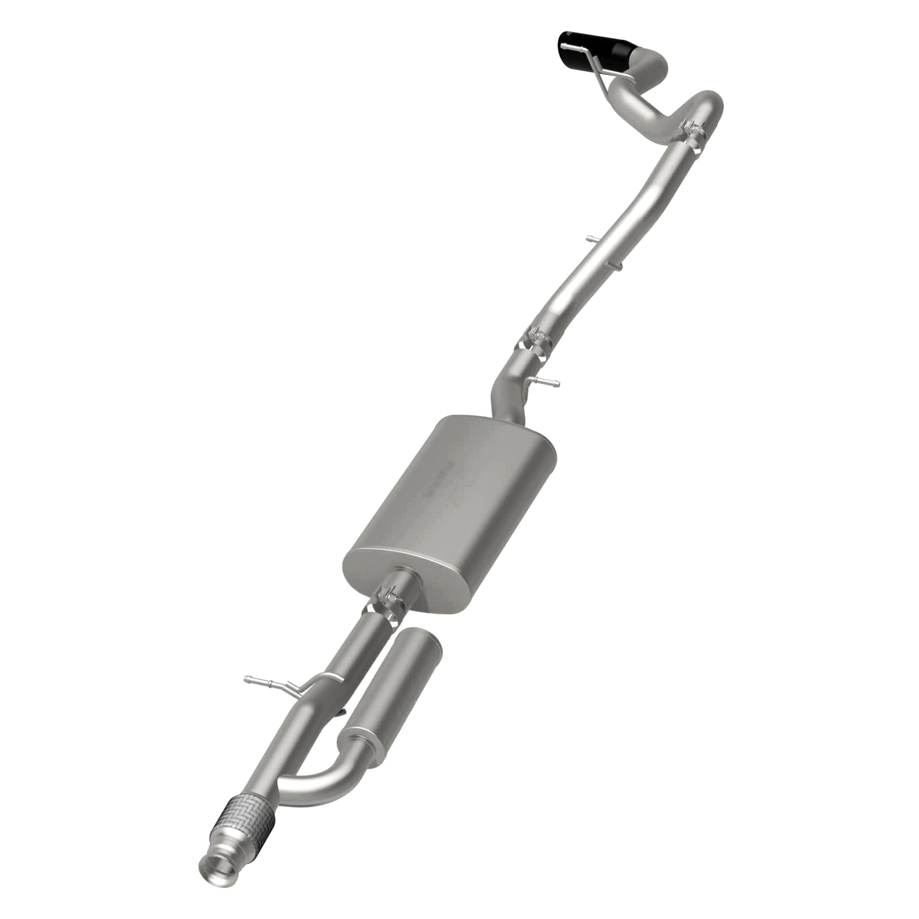 MagnaFlow® 19540 - Street Series™ Cat-Back Exhaust System with Single ...
