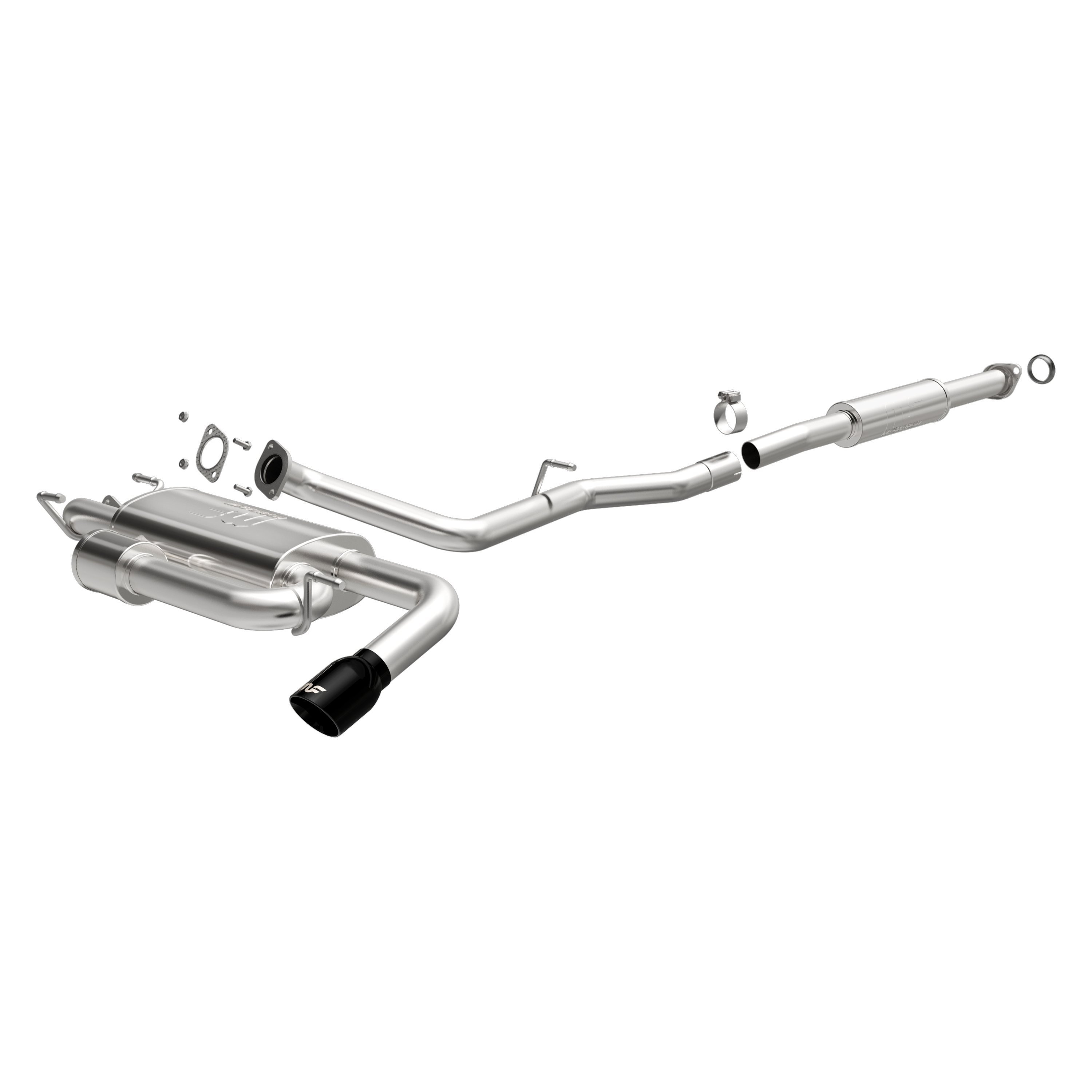 MagnaFlow® 19676 - Overland Series™ Stainless Steel Cat-Back Exhaust ...
