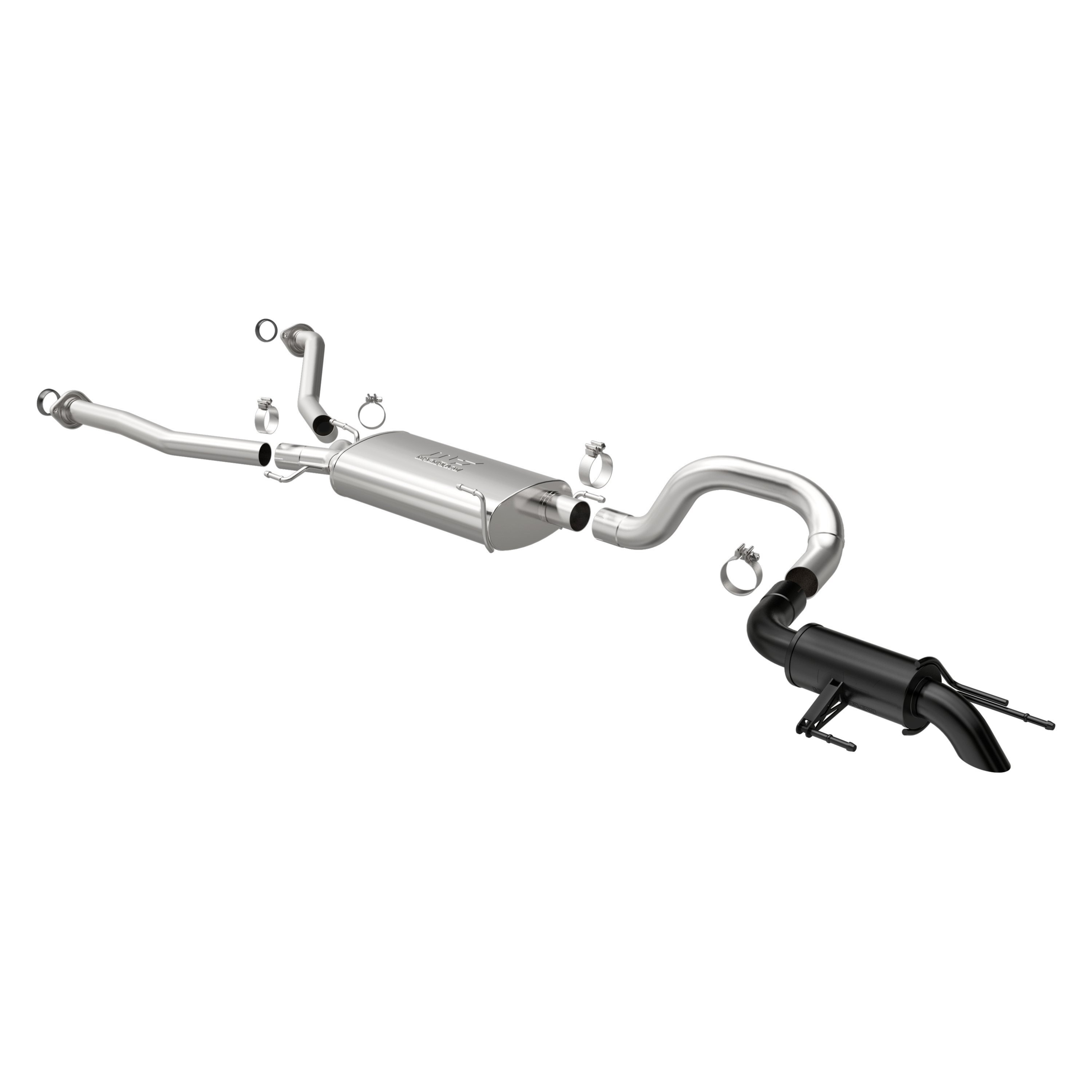 MagnaFlow® 19677 - Overland Series™ Stainless Steel Cat-Back Exhaust ...