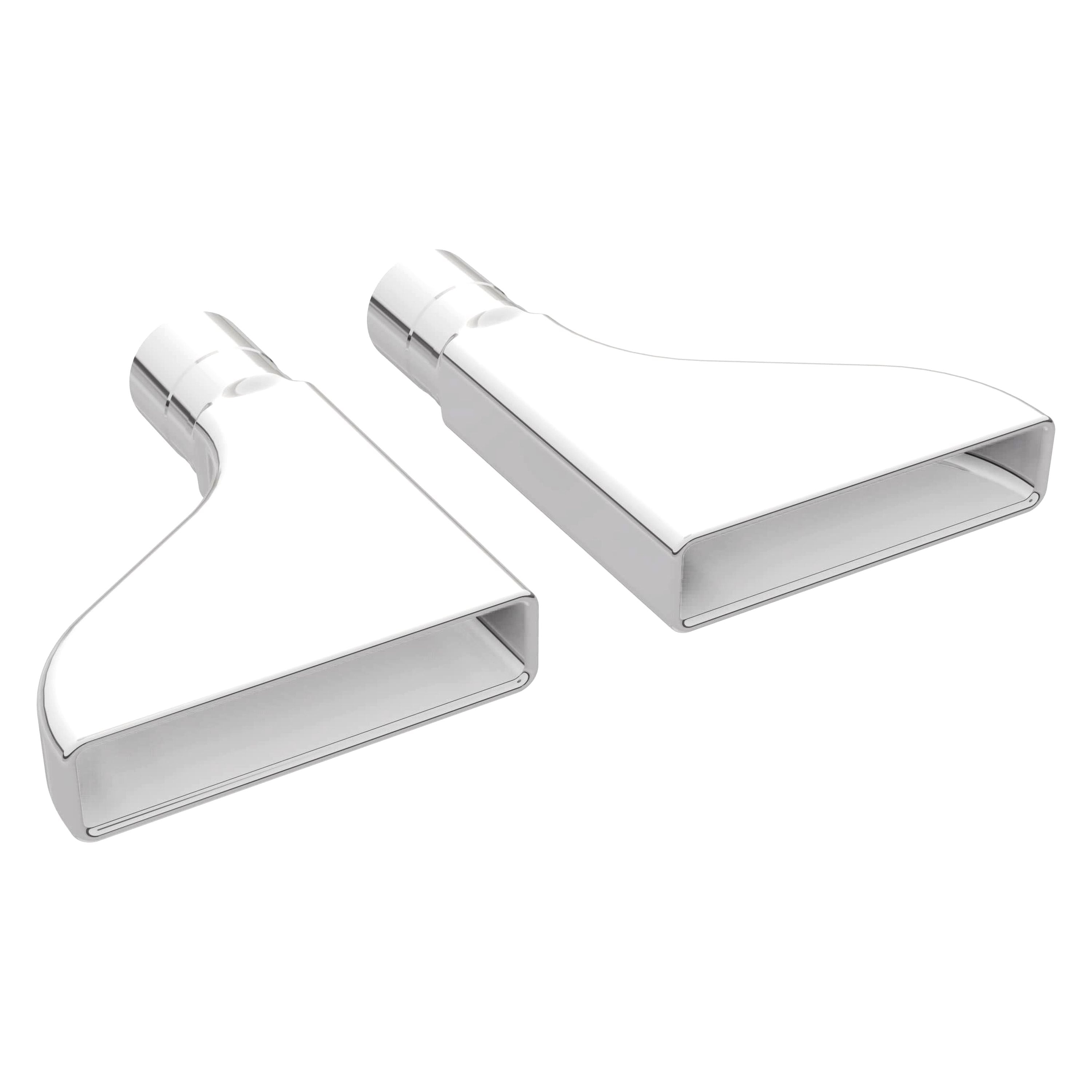 MagnaFlow® 35150 - Stainless Steel Camaro Dual Rectangular Rolled Edge ...