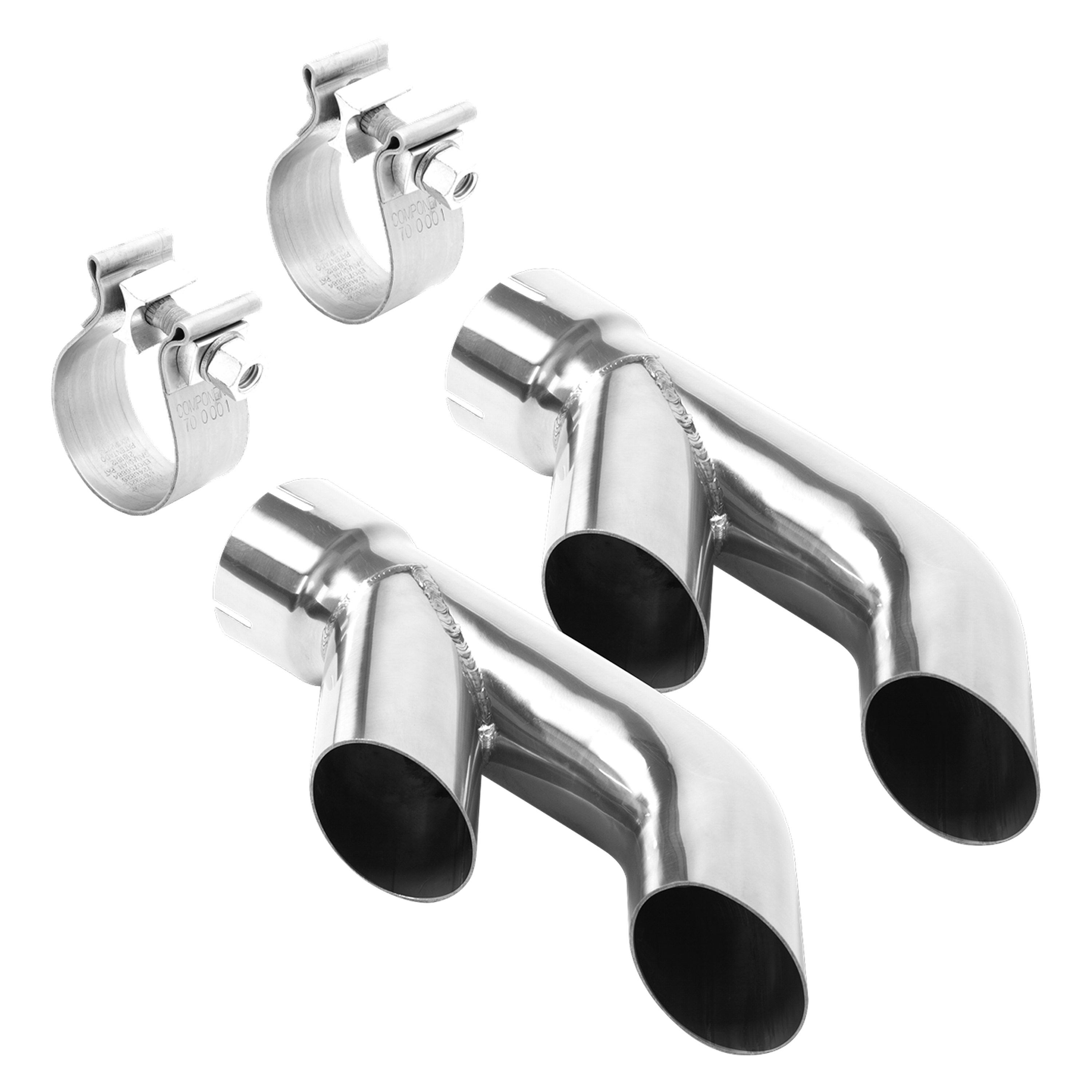MagnaFlow® 35218 - American Muscle Stainless Steel Turndown Clamp-On ...
