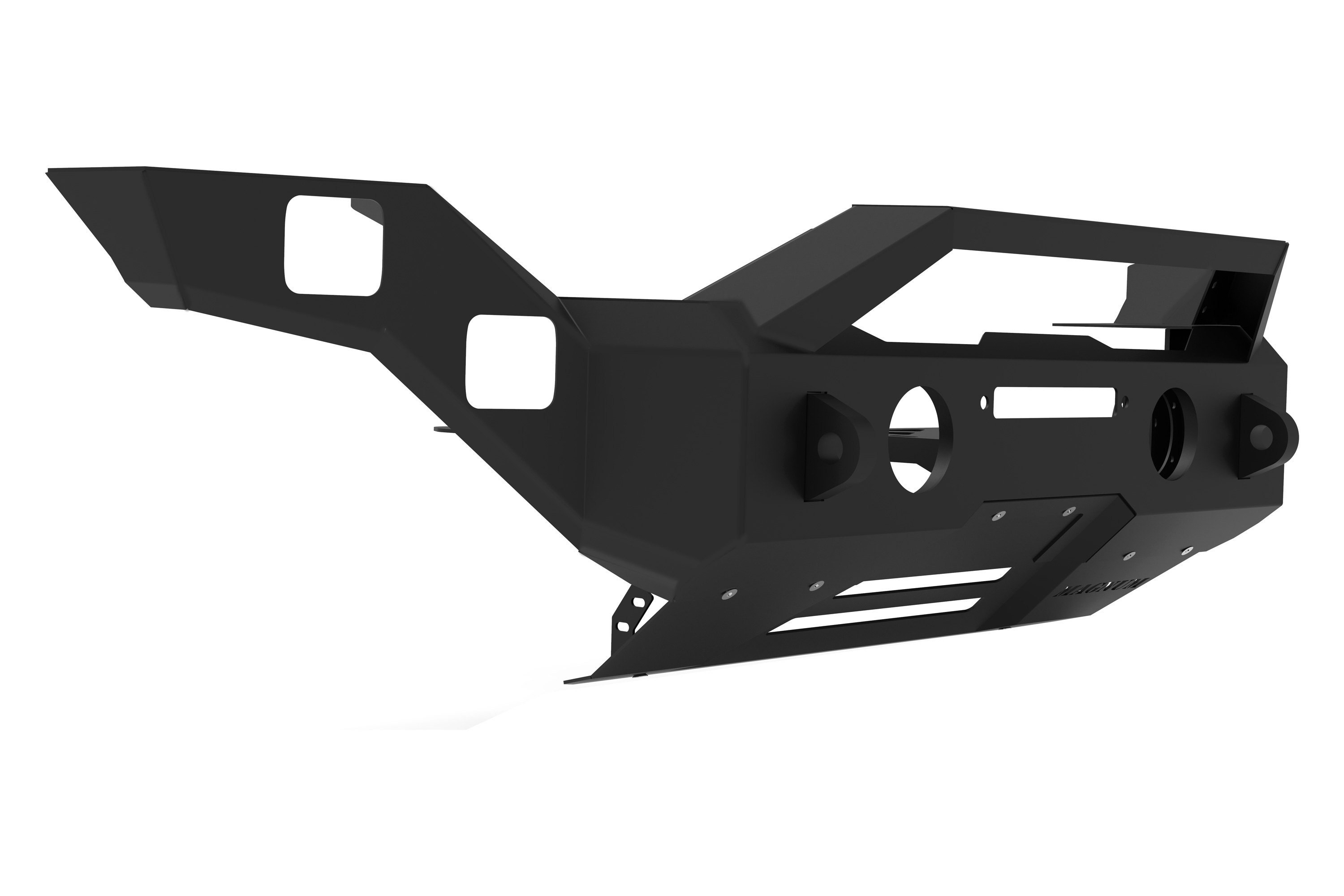 Magnum RT® - Full Width Front Winch HD Bumper with RT-Series Light Bar