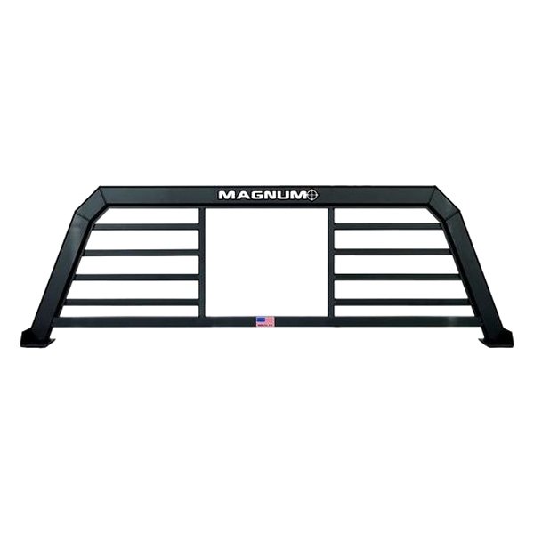 Magnum Truck Racks® 217W - Standard Window Cut Out Truck Headache Rack