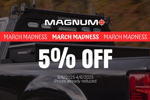 Magnum Truck Racks® - Standard Truck Headache Rack