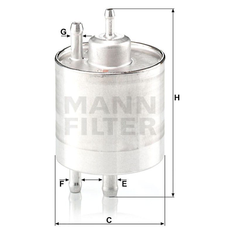 Mann-Filter® WK711/1 - Fuel Filter