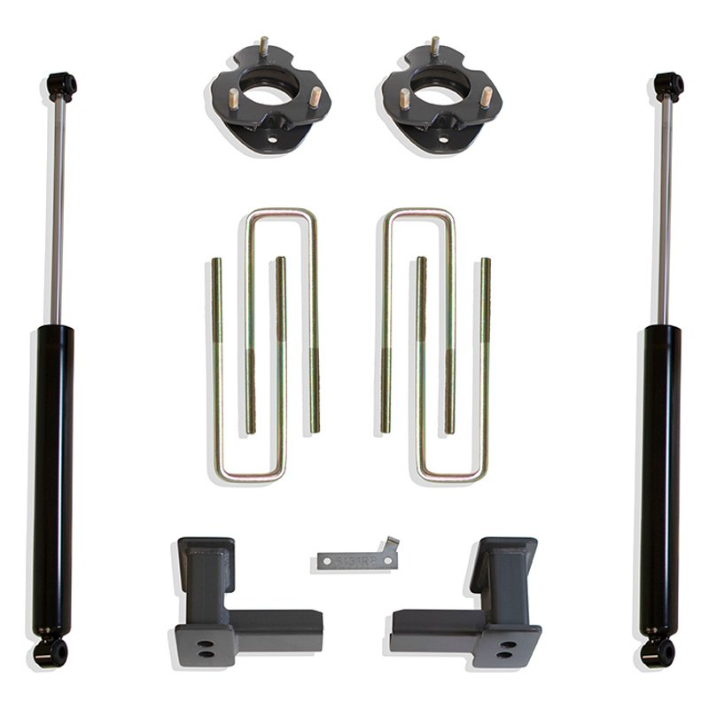 Maxtrac Suspension® 903250 - 2.5" x 4" Blocks Front and Rear Suspension ...