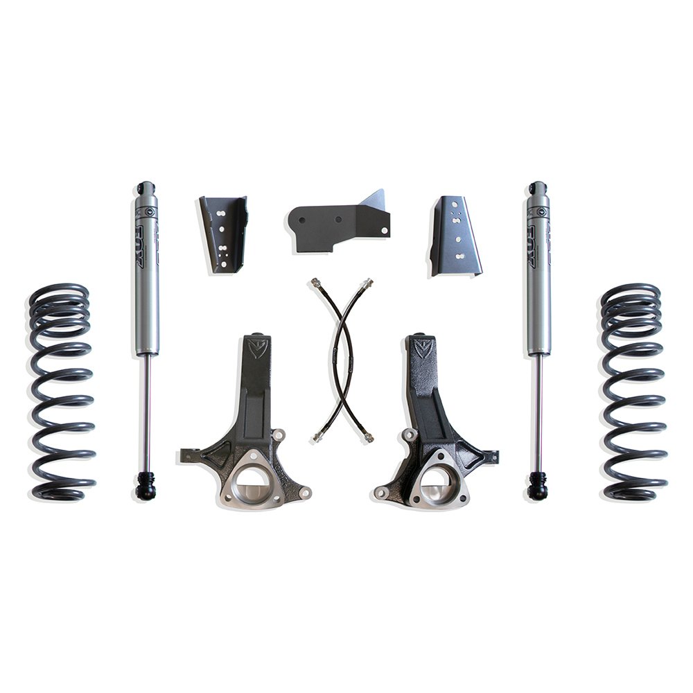 Maxtrac Suspension® K882443F - 4.5" x 3" Front and Rear Suspension Lift Kit