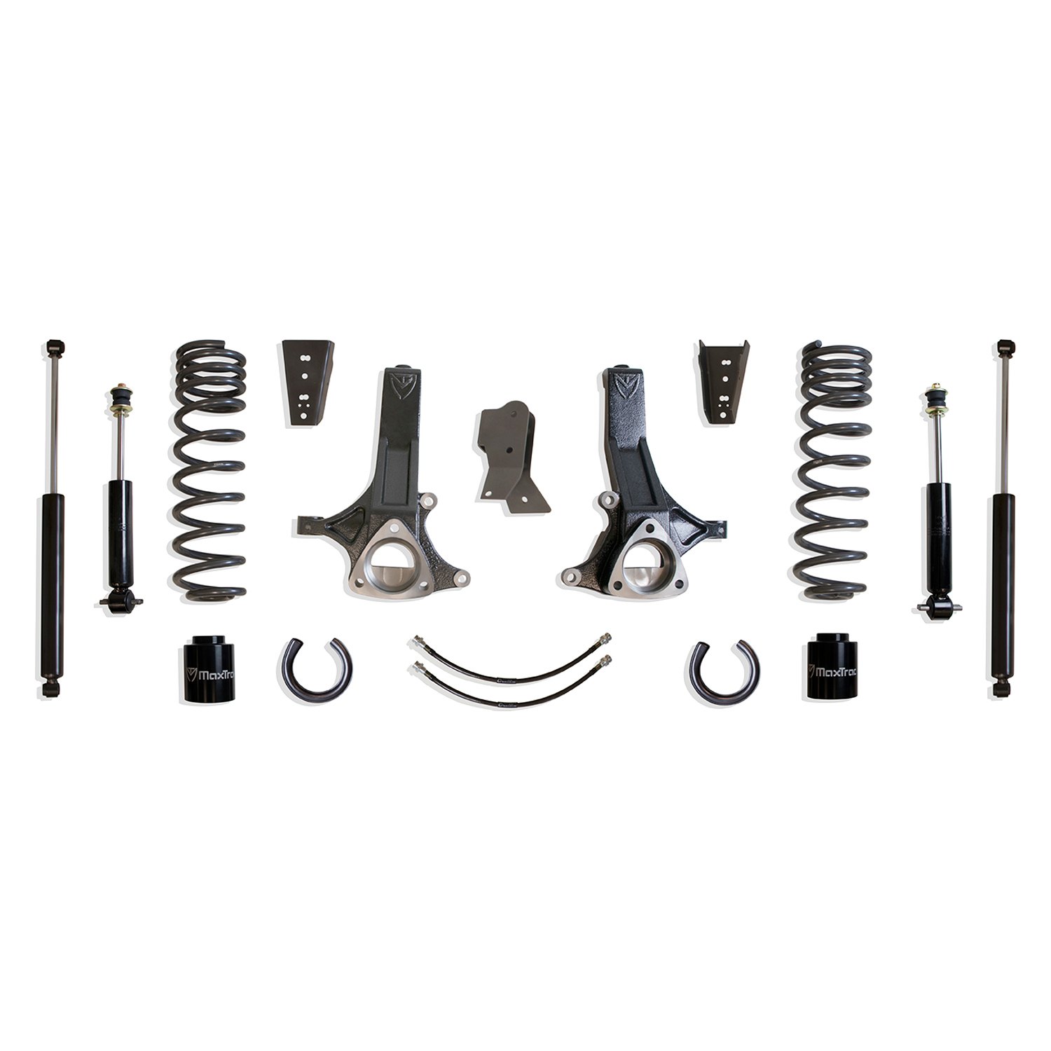 Maxtrac Suspension® K882464S - 6.5" Front and Rear Suspension Lift Kit