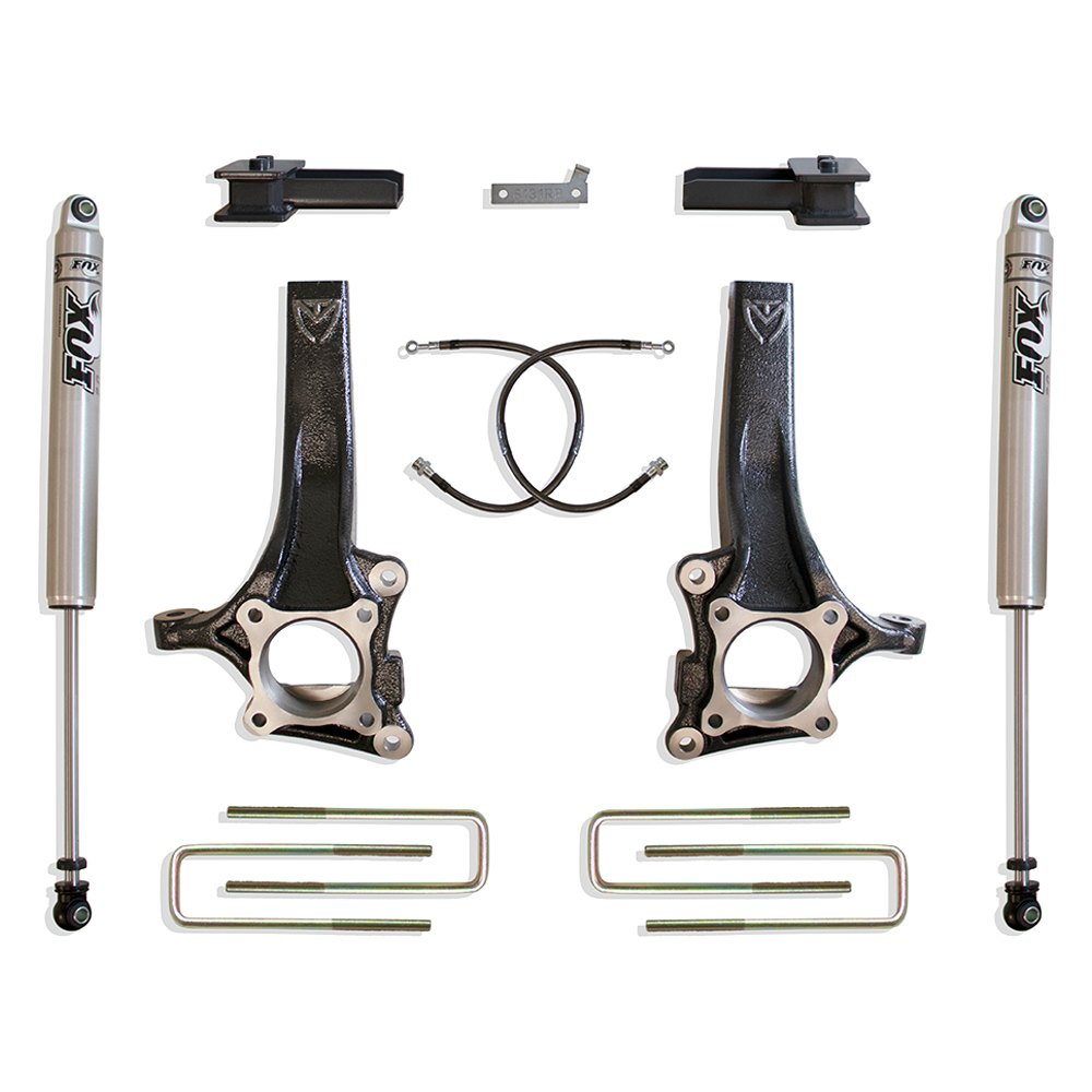 Maxtrac Suspension® K883242F - 4.5" x 4.5" MaxPro Front and Rear ...