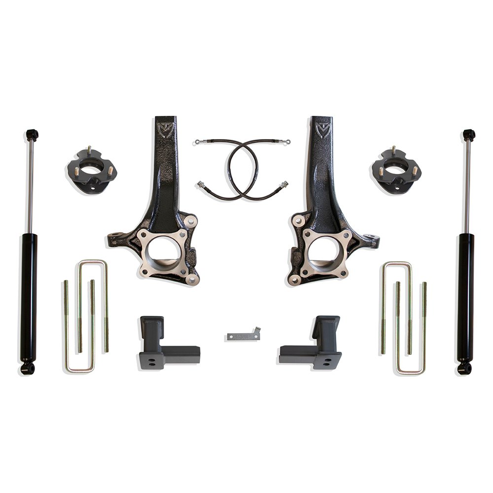 Maxtrac Suspension® K883274 - 7" x 4" MaxPro Front and Rear Suspension ...