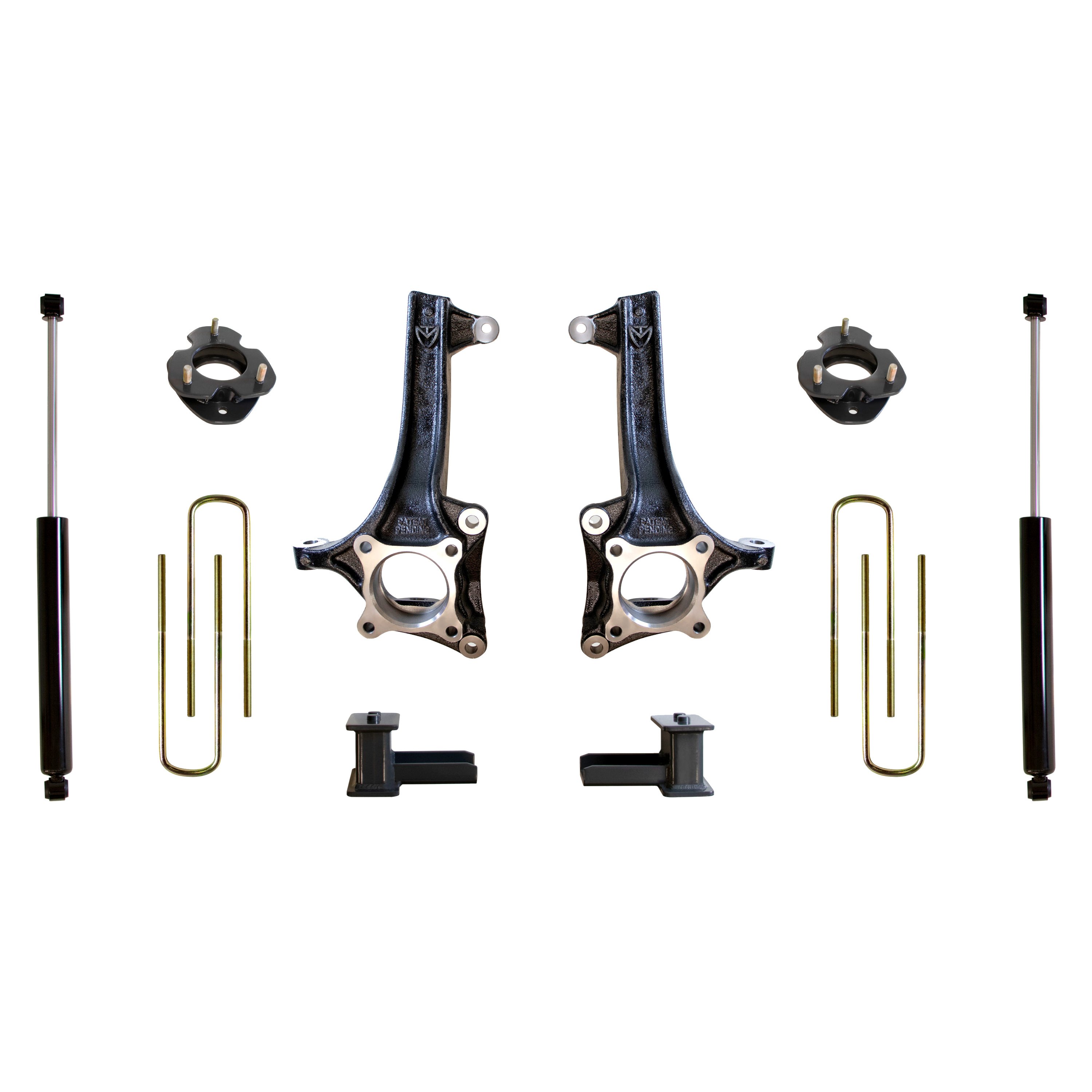 Maxtrac Suspension® K884164 - MaxPro 4-Link Suspension Lift Kit
