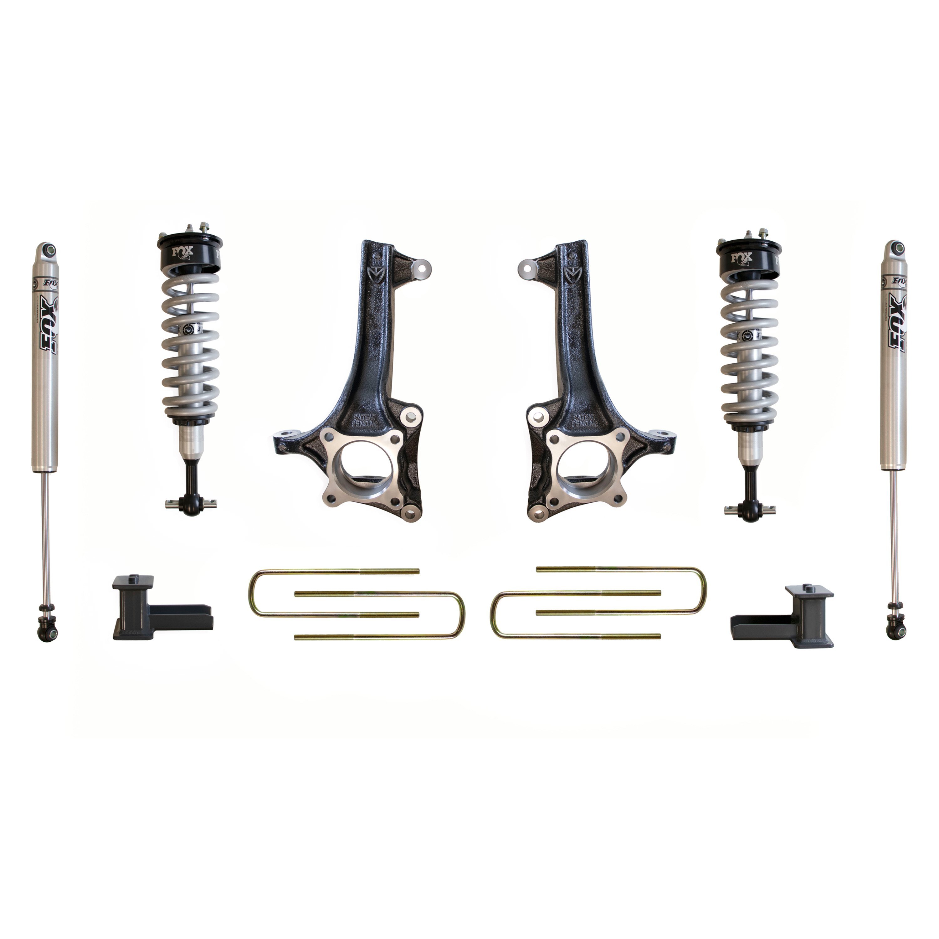 Maxtrac Suspension® K884164F - MaxPro 4-Link Suspension Lift Kit