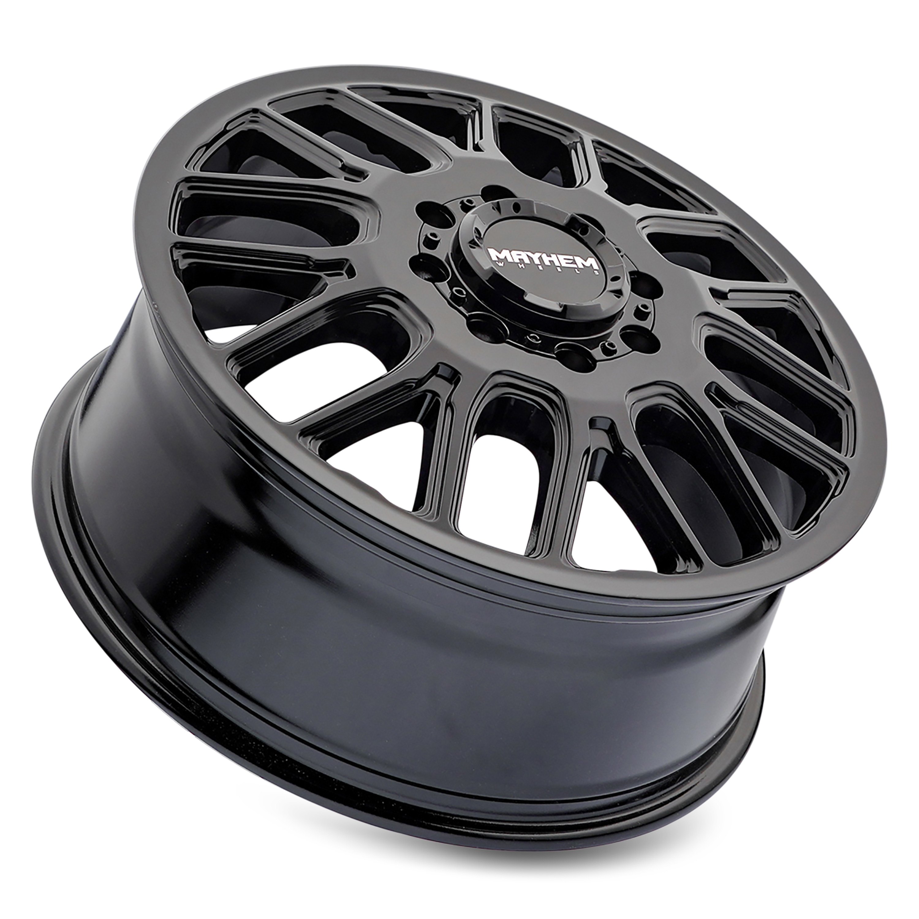 MAYHEM® 8107 COGENT DUALLY Wheels - Gloss Black Rims