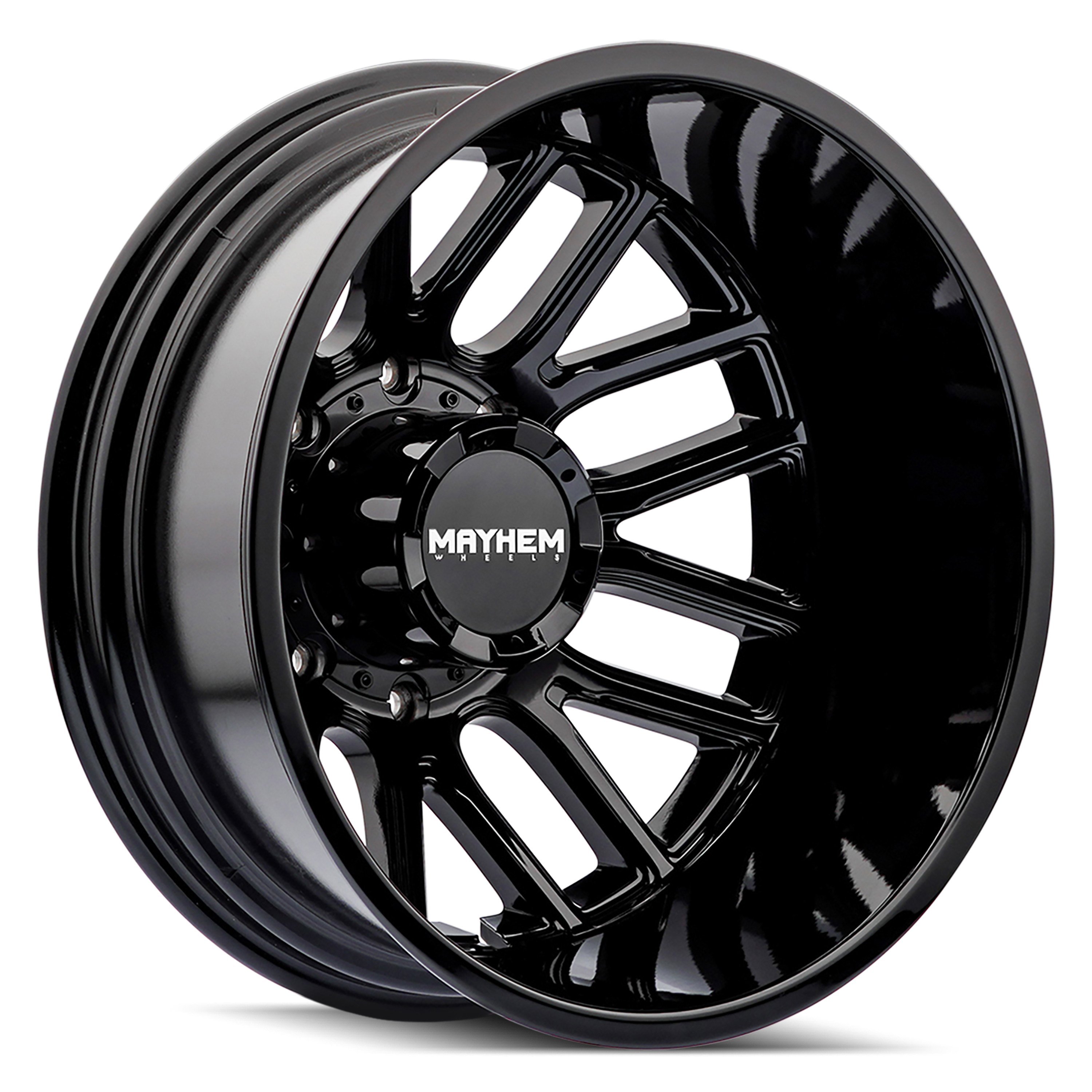MAYHEM® 8107 COGENT DUALLY Wheels - Gloss Black Rims