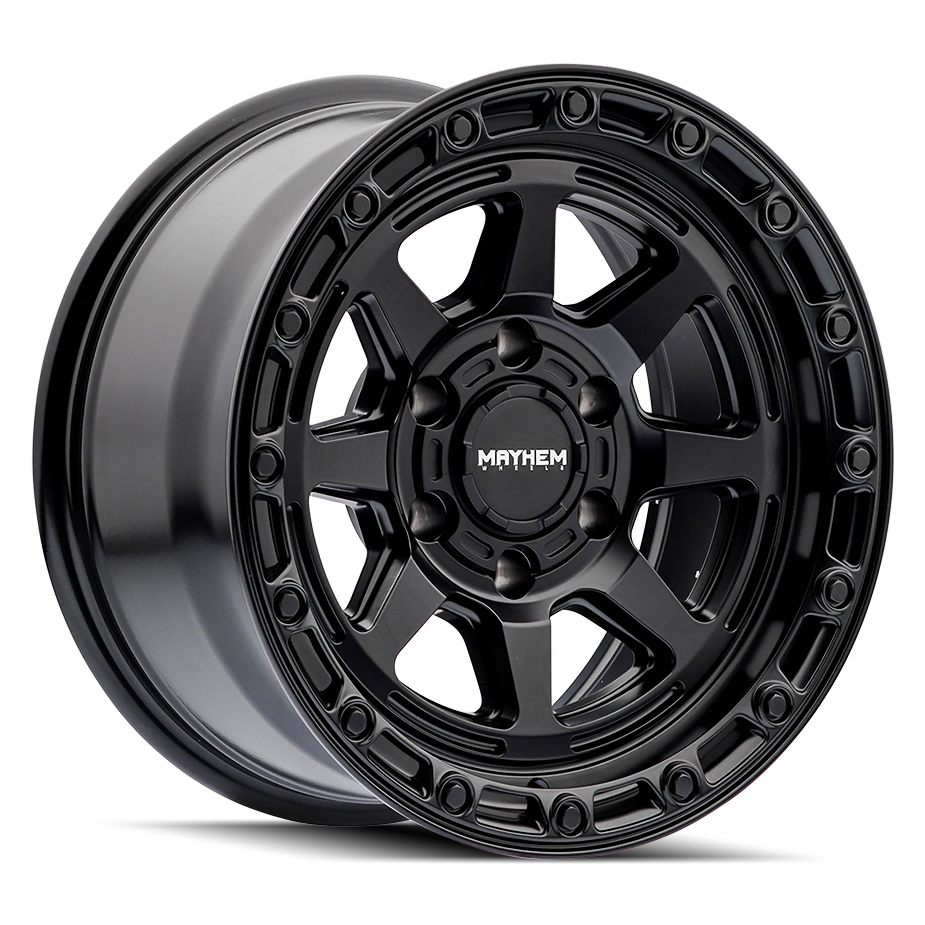 MAYHEM® 8306 RIDGELINE Wheels - Satin Black Rims