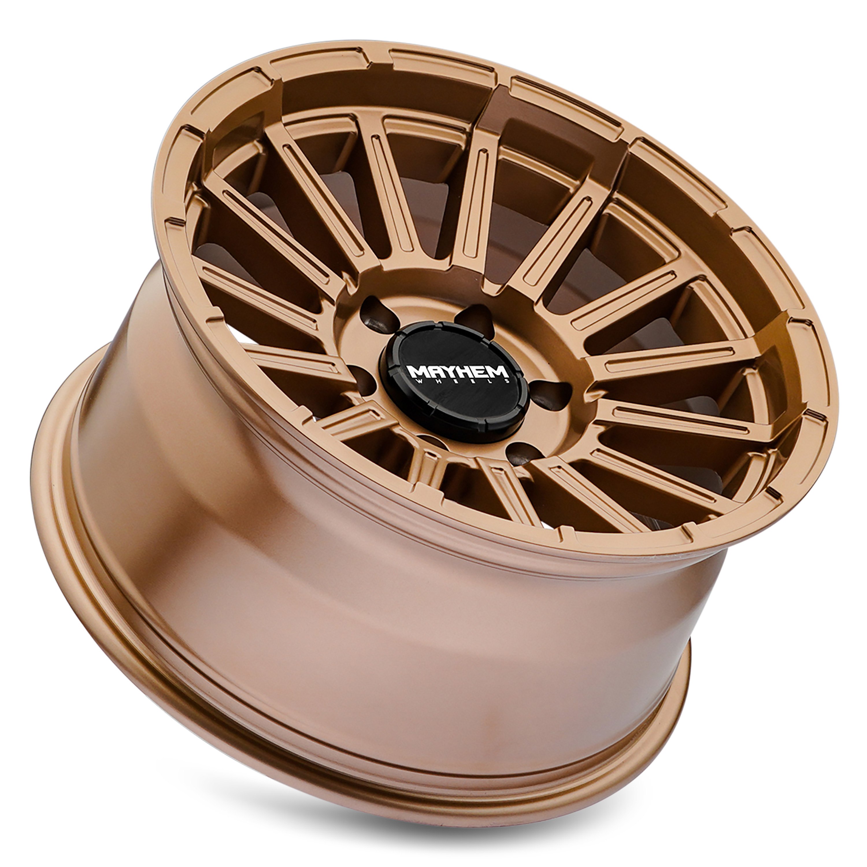 MAYHEM® 8309 GRANITE Wheels - Satin Bronze Rims
