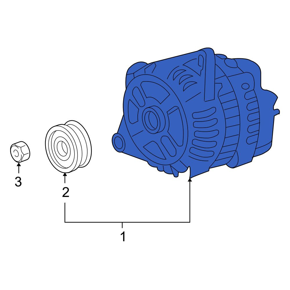 Mazda OE CY0118300A - Alternator