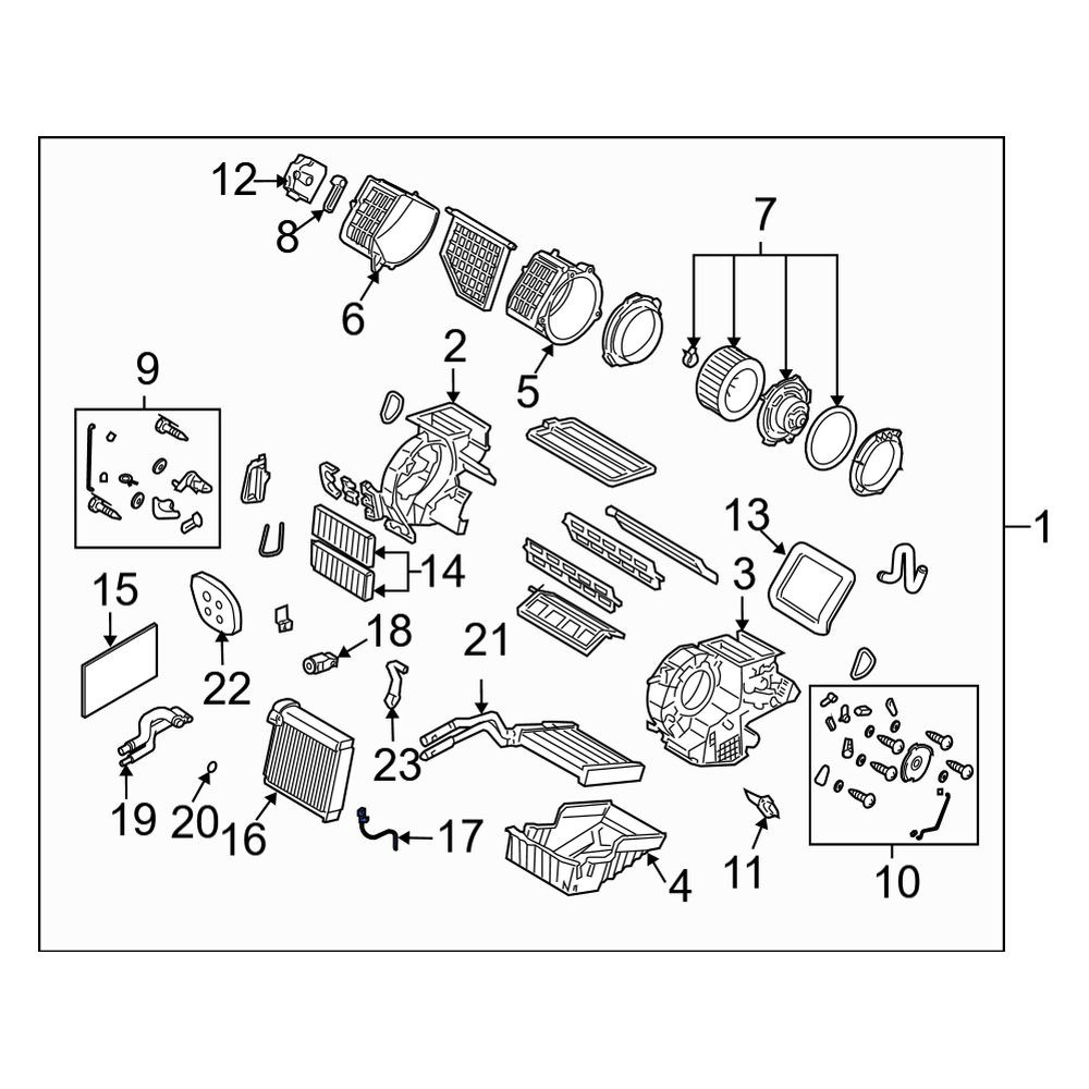Mazda OE BP4K61J22 - A/C Evaporator Temperature Sensor